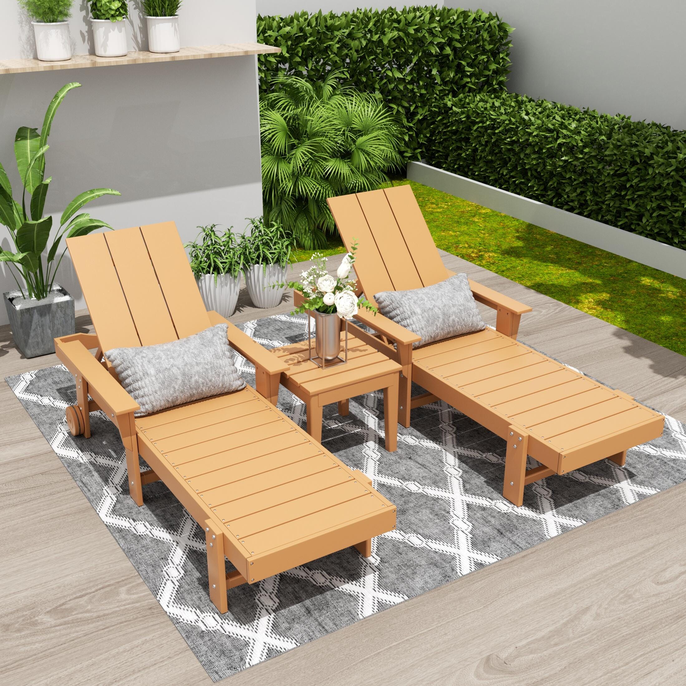 Click here for Shoreside Reclining Chaise With Arms and Wheels an... prices