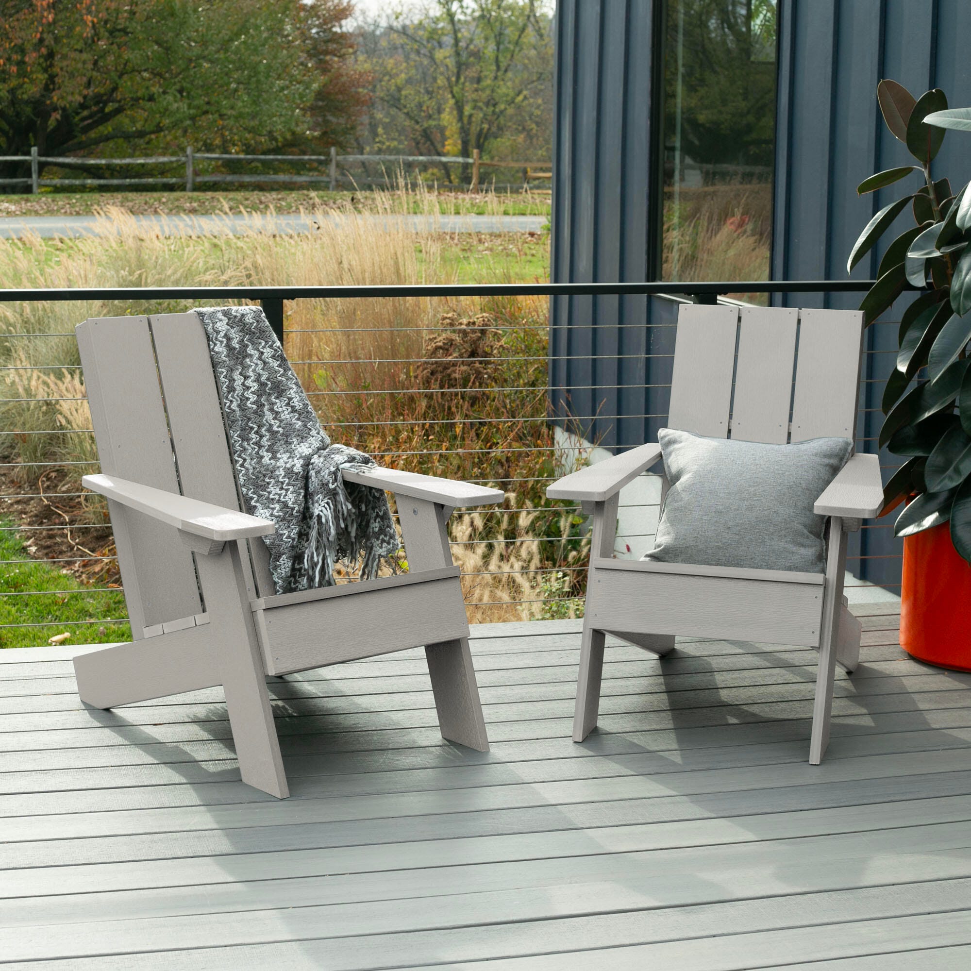 Click here for Highwood Italica Outdoor Adirondack Chair (Set of... prices