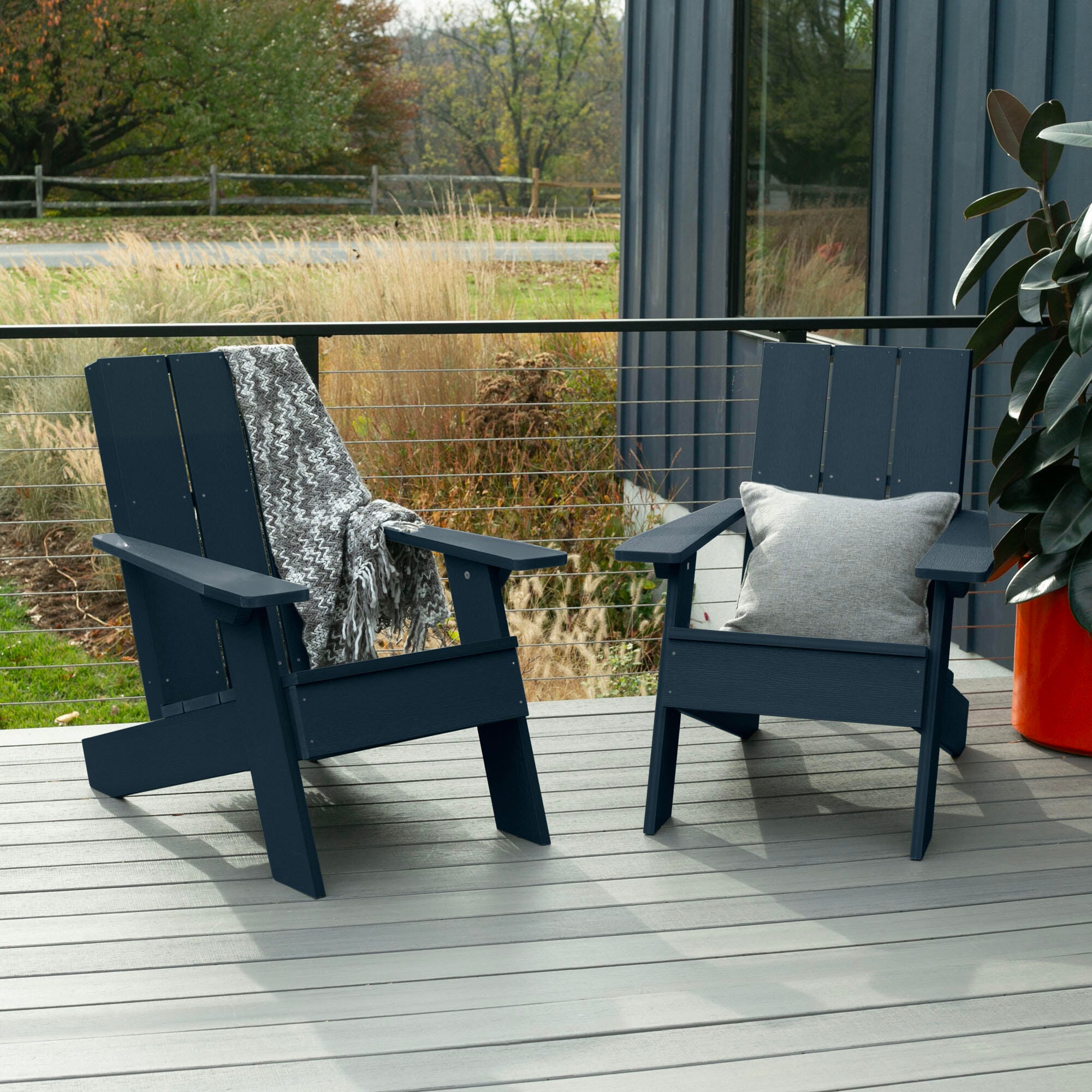 Click here for Highwood Italica Outdoor Adirondack Chair (Set of... prices