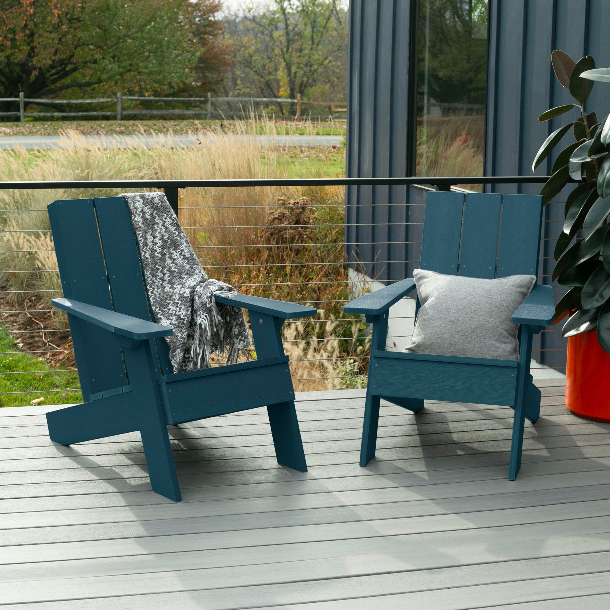 Click here for Highwood Italica Outdoor Adirondack Chair (Set of... prices