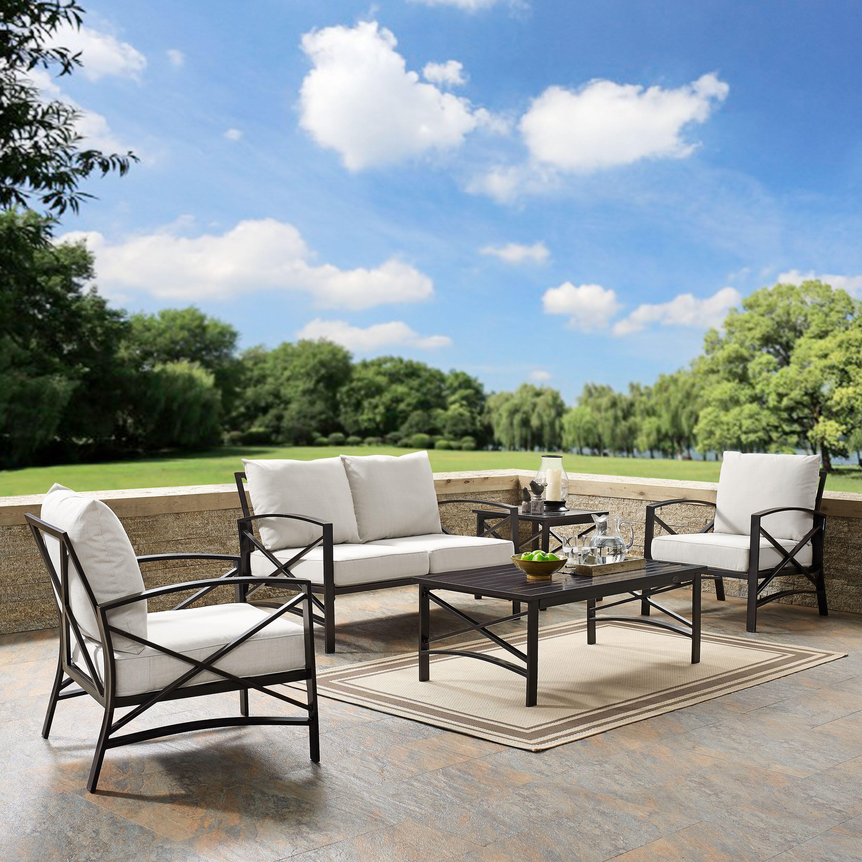 Click here for Crosley Furniture Kaplan Outdoor Conversation Set... prices