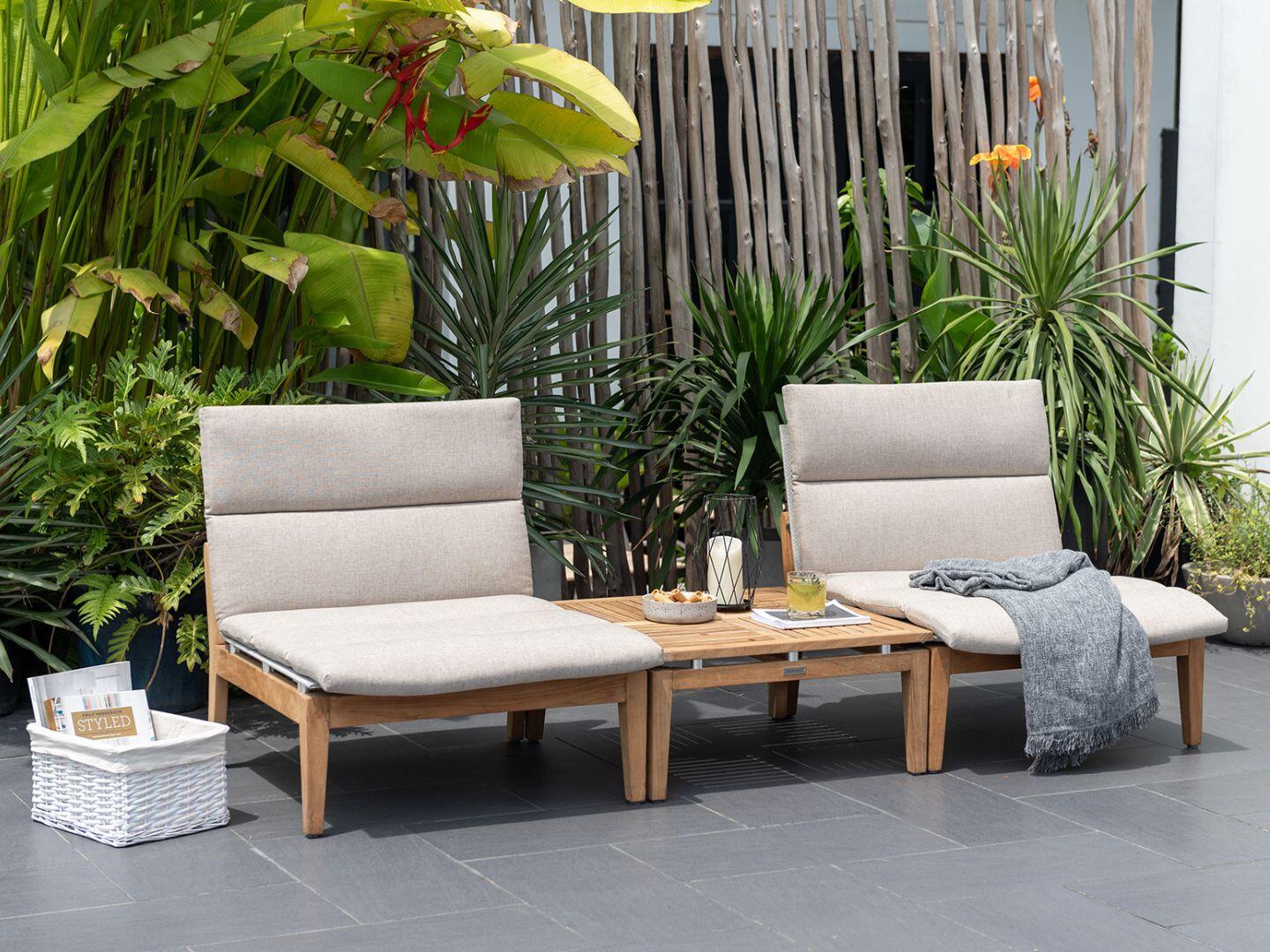 Click here for Amazonia Seychelles Outdoor Modular Sofa with Coff... prices