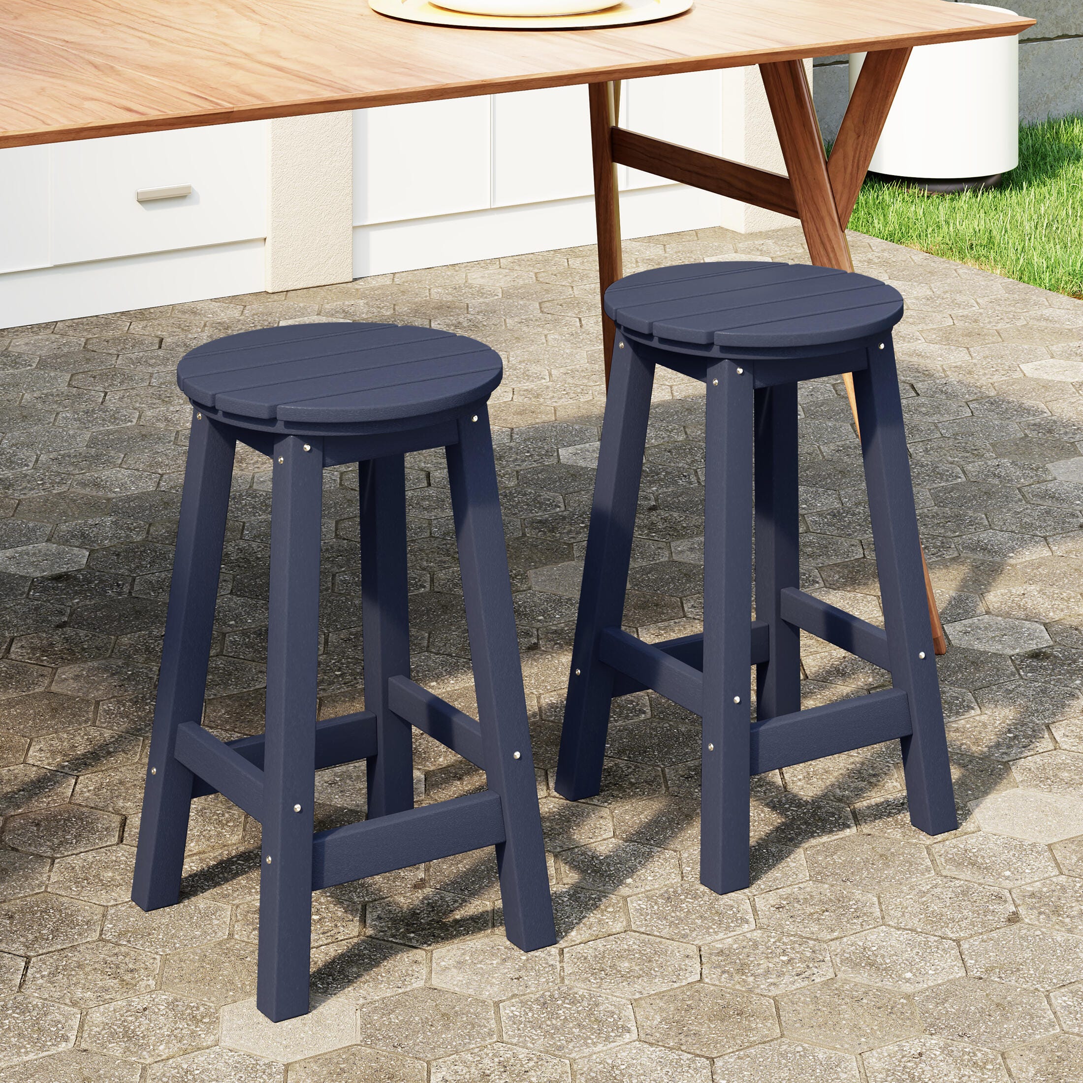 Click here for Westin Furniture Otto Outdoor Round Counter Stool... prices