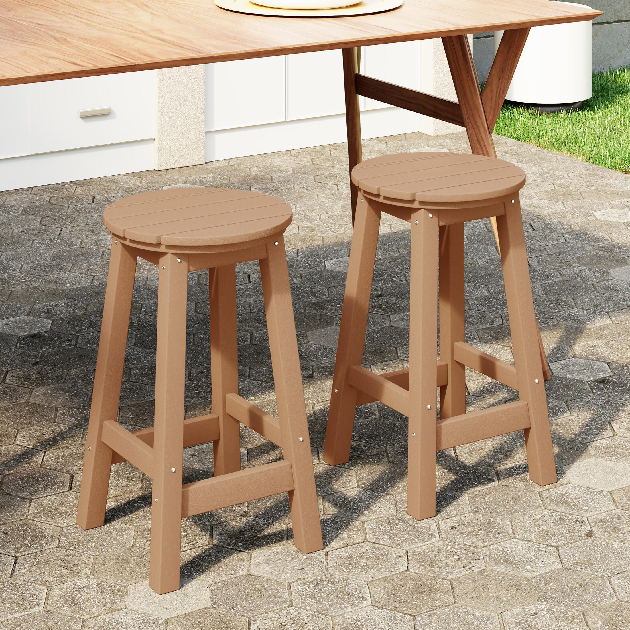 Click here for Westin Furniture Otto Outdoor Round Counter Stool... prices