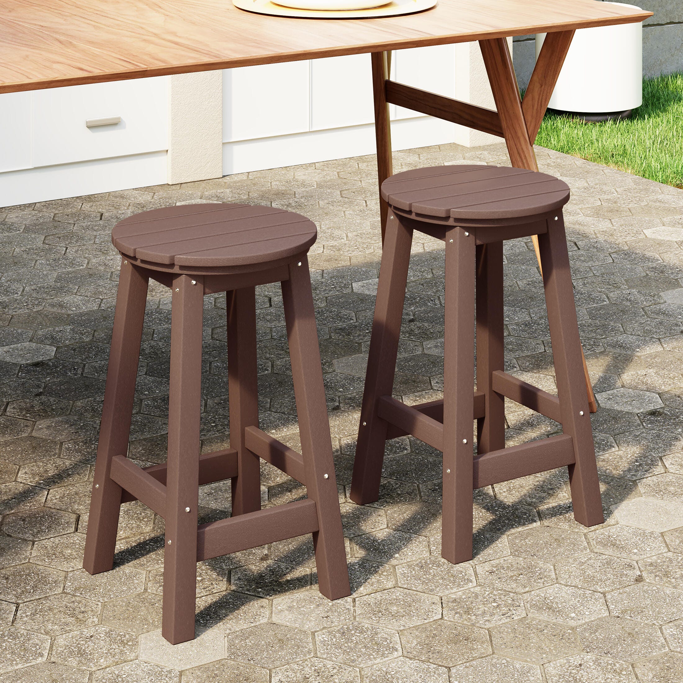 Click here for Westin Furniture Otto Outdoor Round Counter Stool... prices