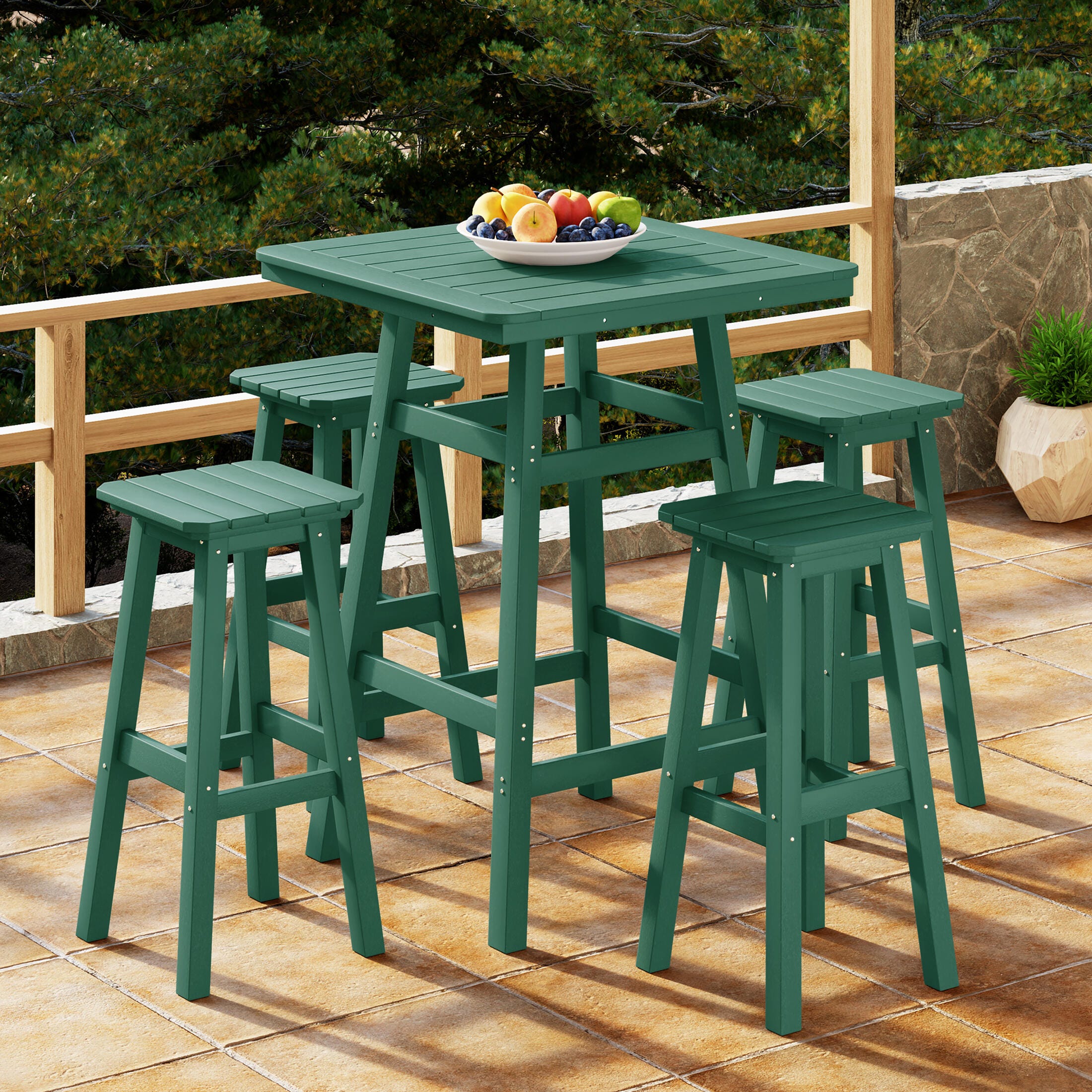 Click here for Westin Furniture Otto Outdoor Square Bar Table and... prices