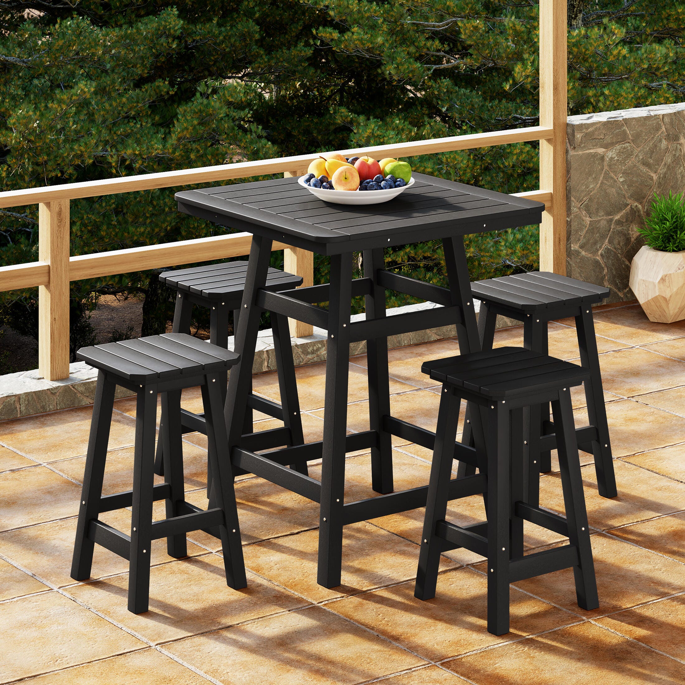 Click here for Westin Furniture Otto Outdoor Counter Height Bar T... prices