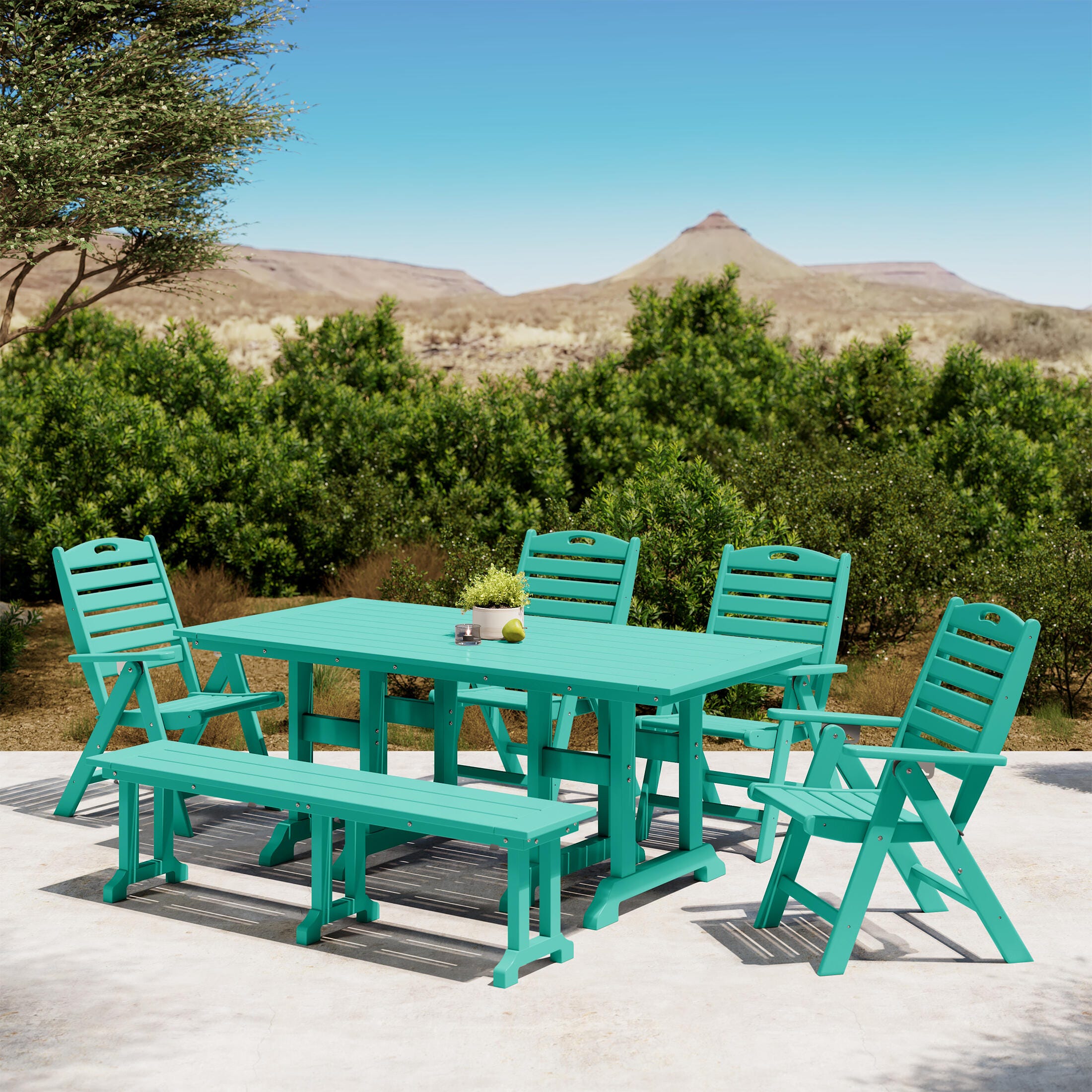 Click here for Westin Furniture Laguna Outdoor Dining Table and 4... prices