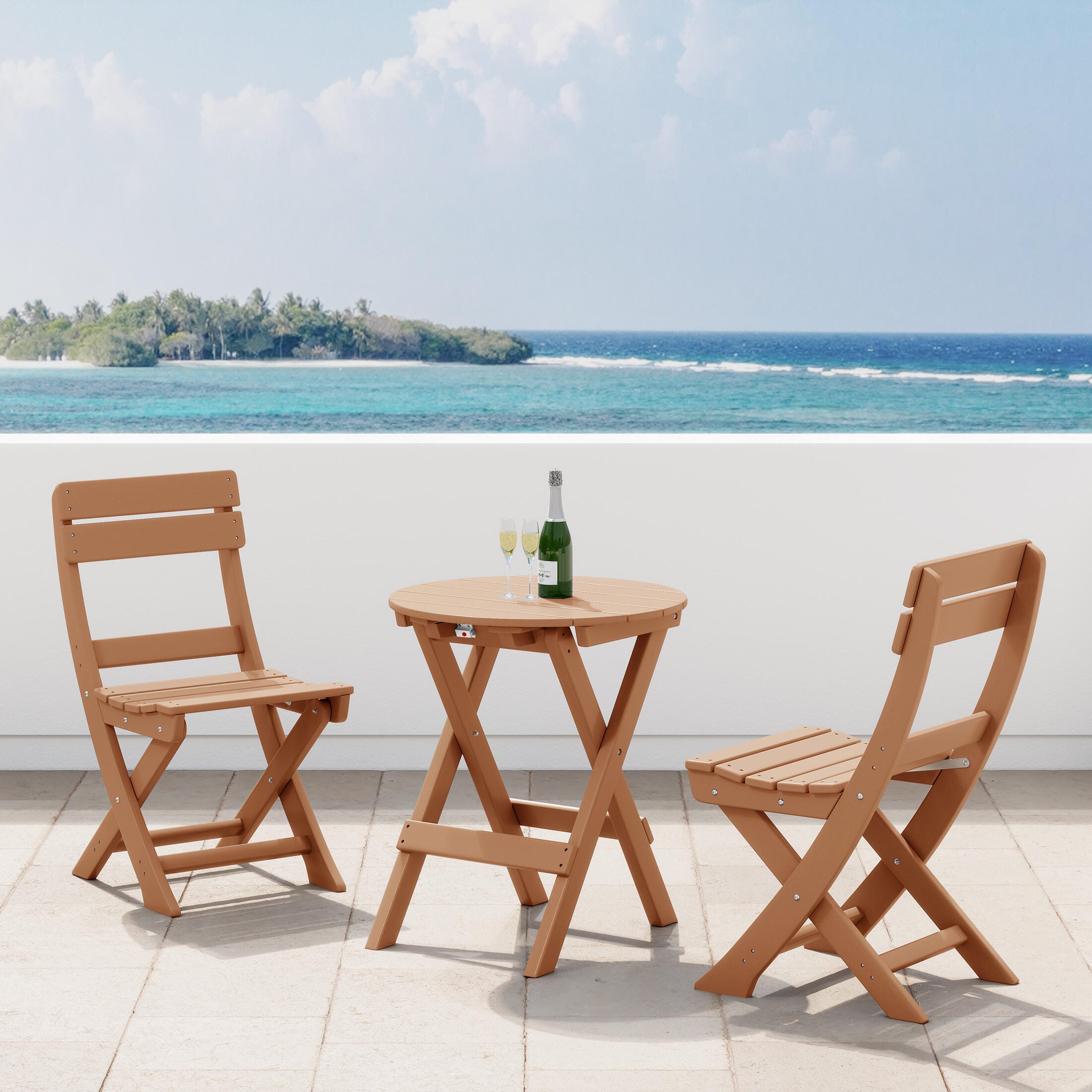 Click here for Westin Furniture Laguna Outdoor Bistro Table and 2... prices