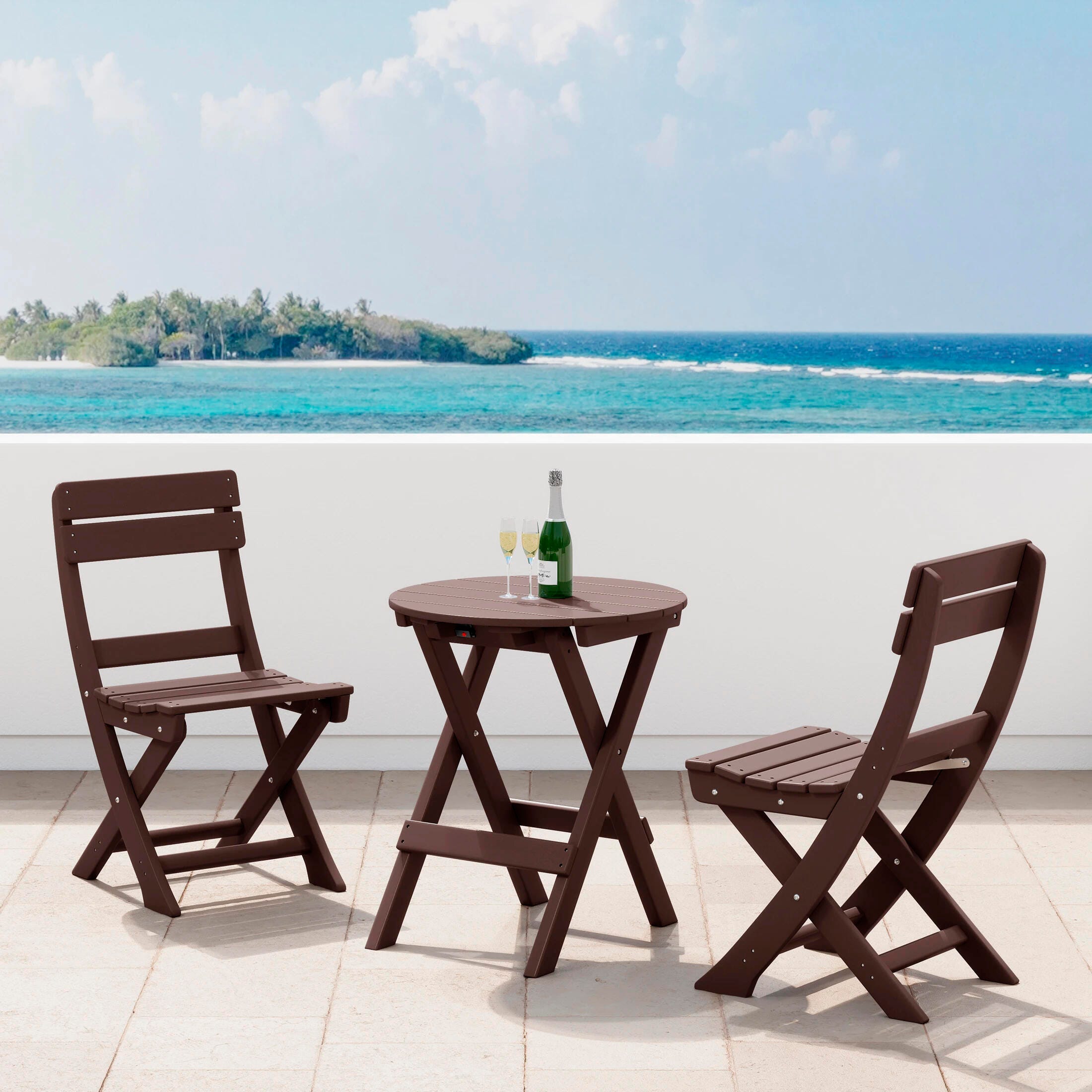 Click here for Westin Furniture Laguna Outdoor Bistro Table and 2... prices