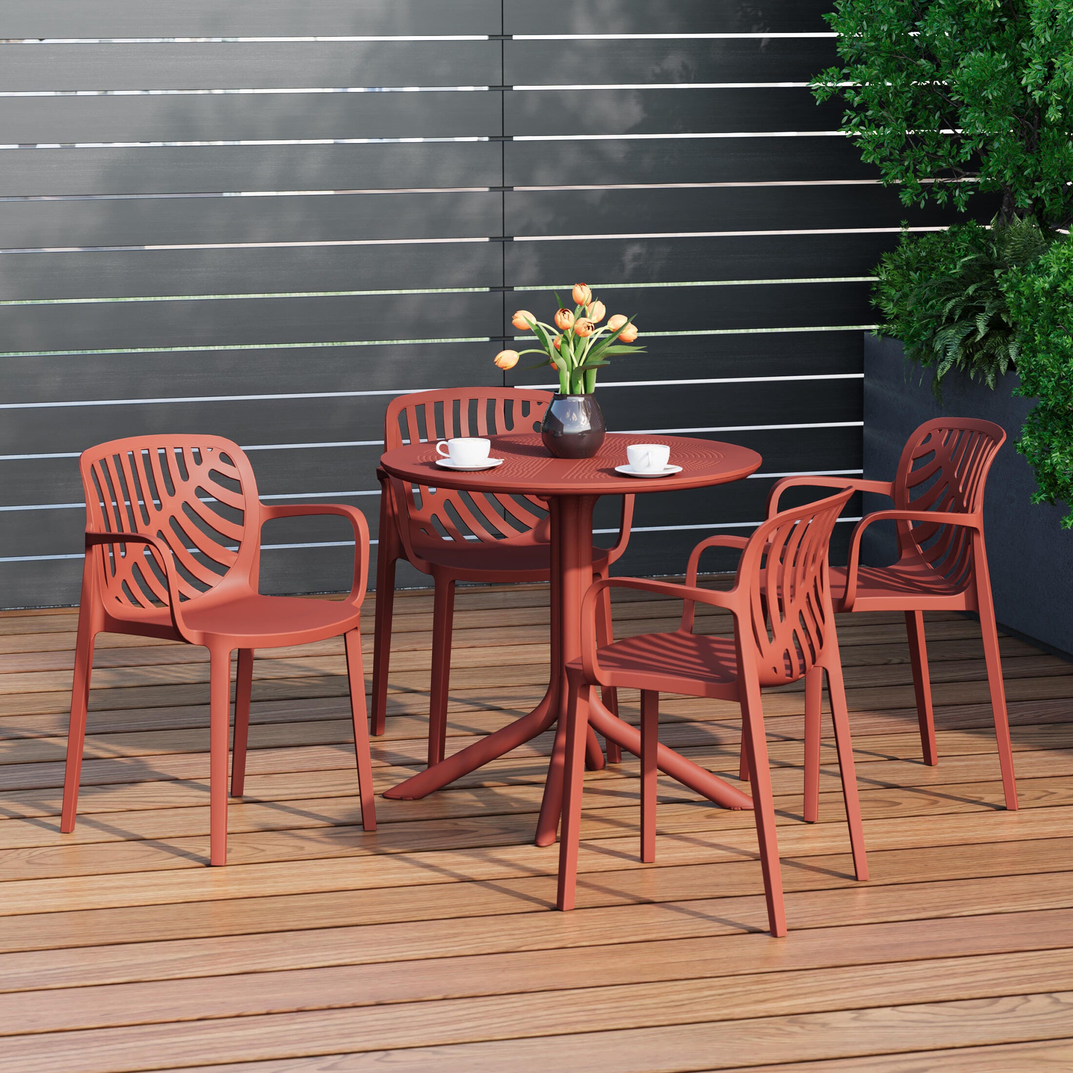 Click here for Westin Furniture Frond & Form Outdoor Round Perfor... prices