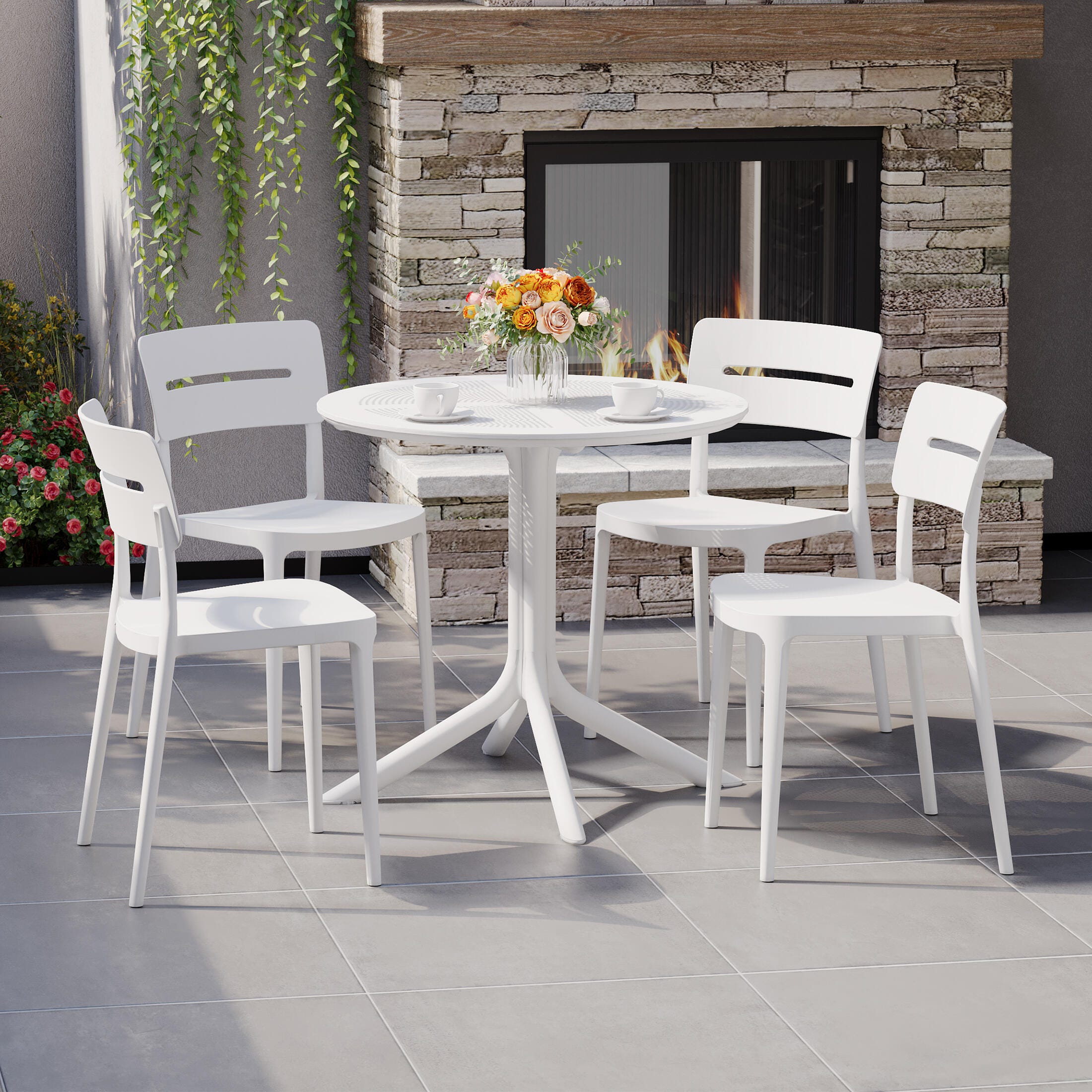 Click here for Westin Furniture Frond & Form Outdoor Round Dining... prices