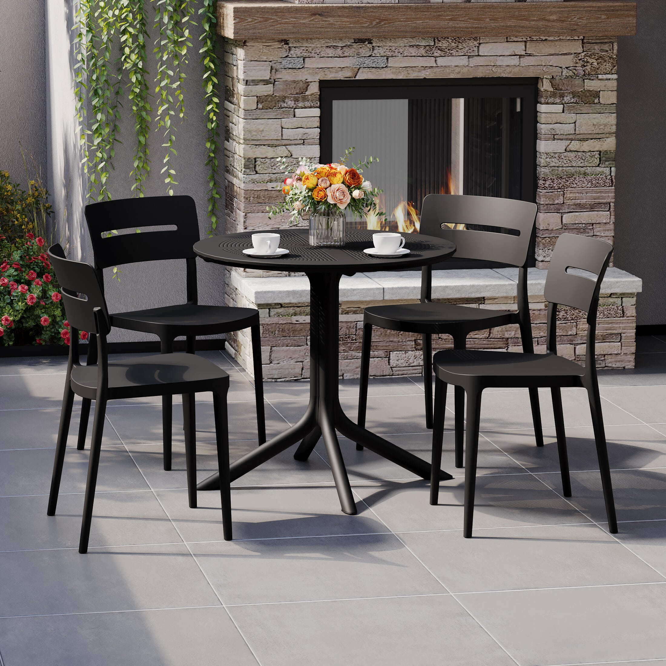 Click here for Westin Furniture Frond & Form Outdoor Round Dining... prices