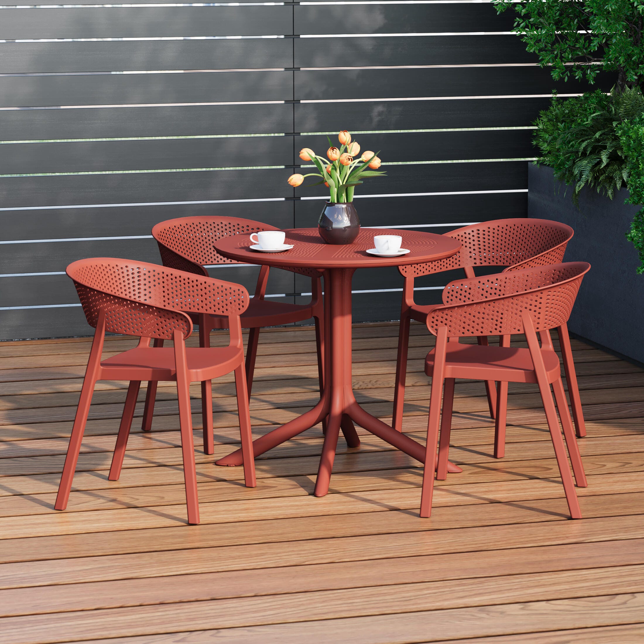 Click here for Westin Furniture Frond & Form Outdoor Round Dining... prices