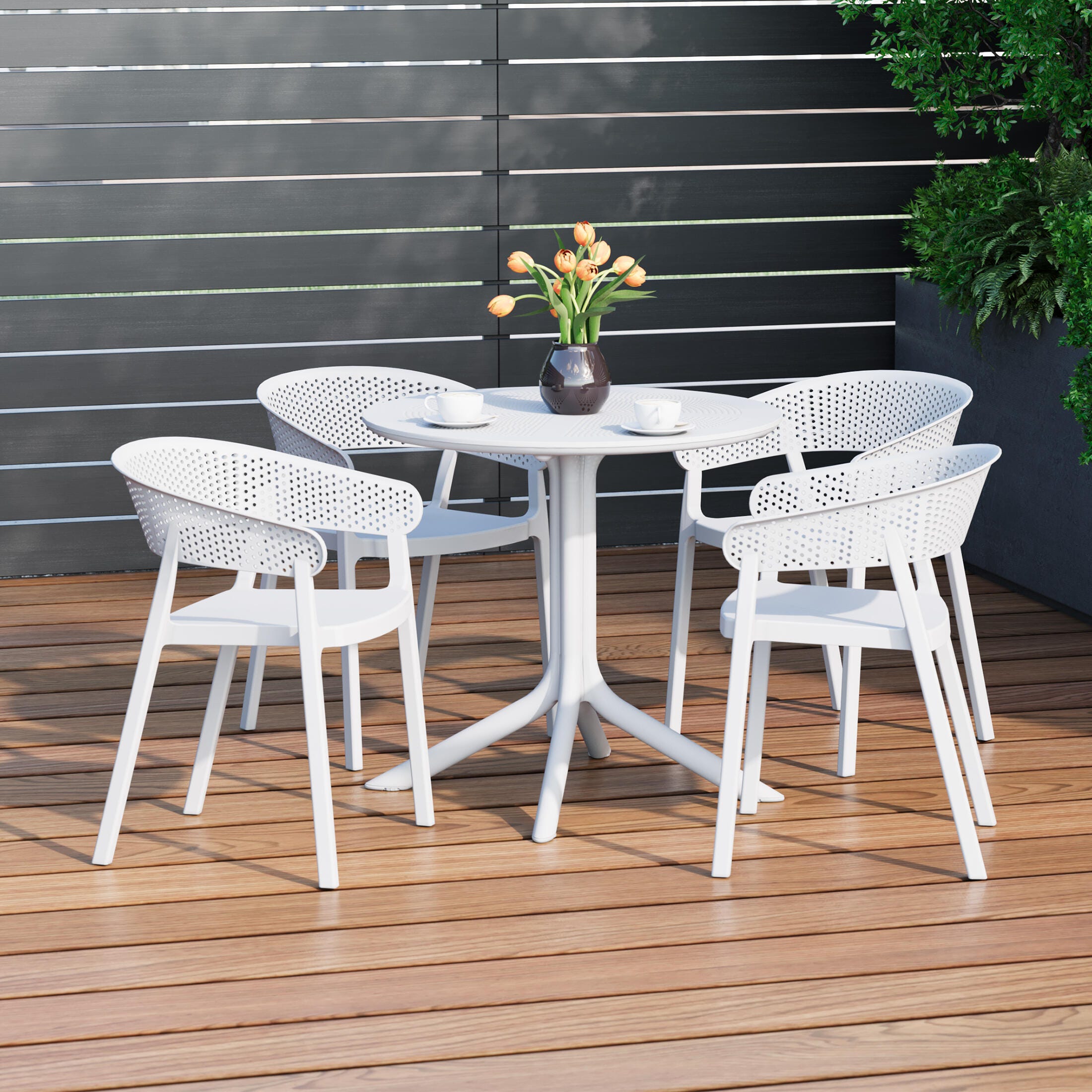 Click here for Westin Furniture Frond & Form Outdoor Round Dining... prices