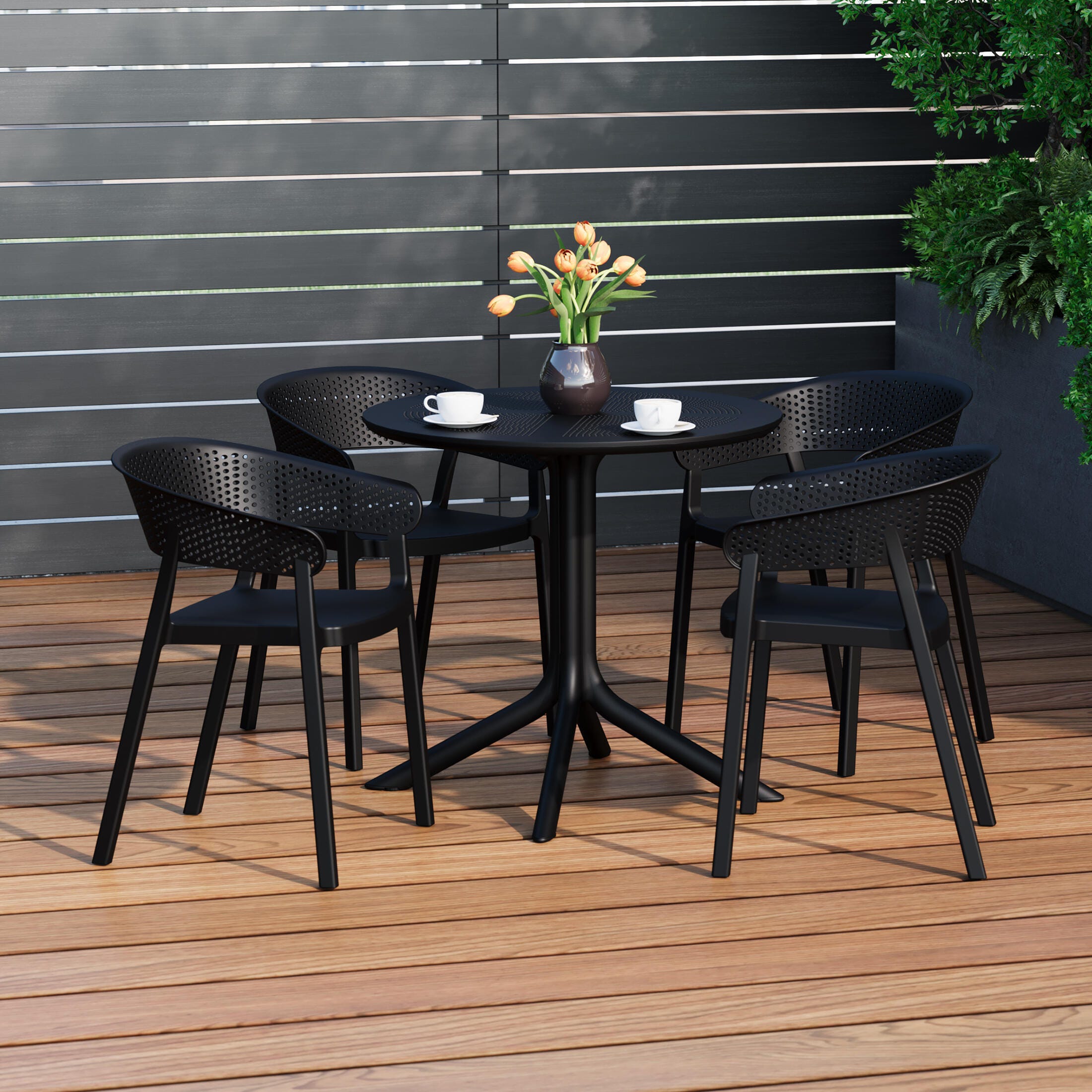Click here for Westin Furniture Frond & Form Outdoor Round Dining... prices