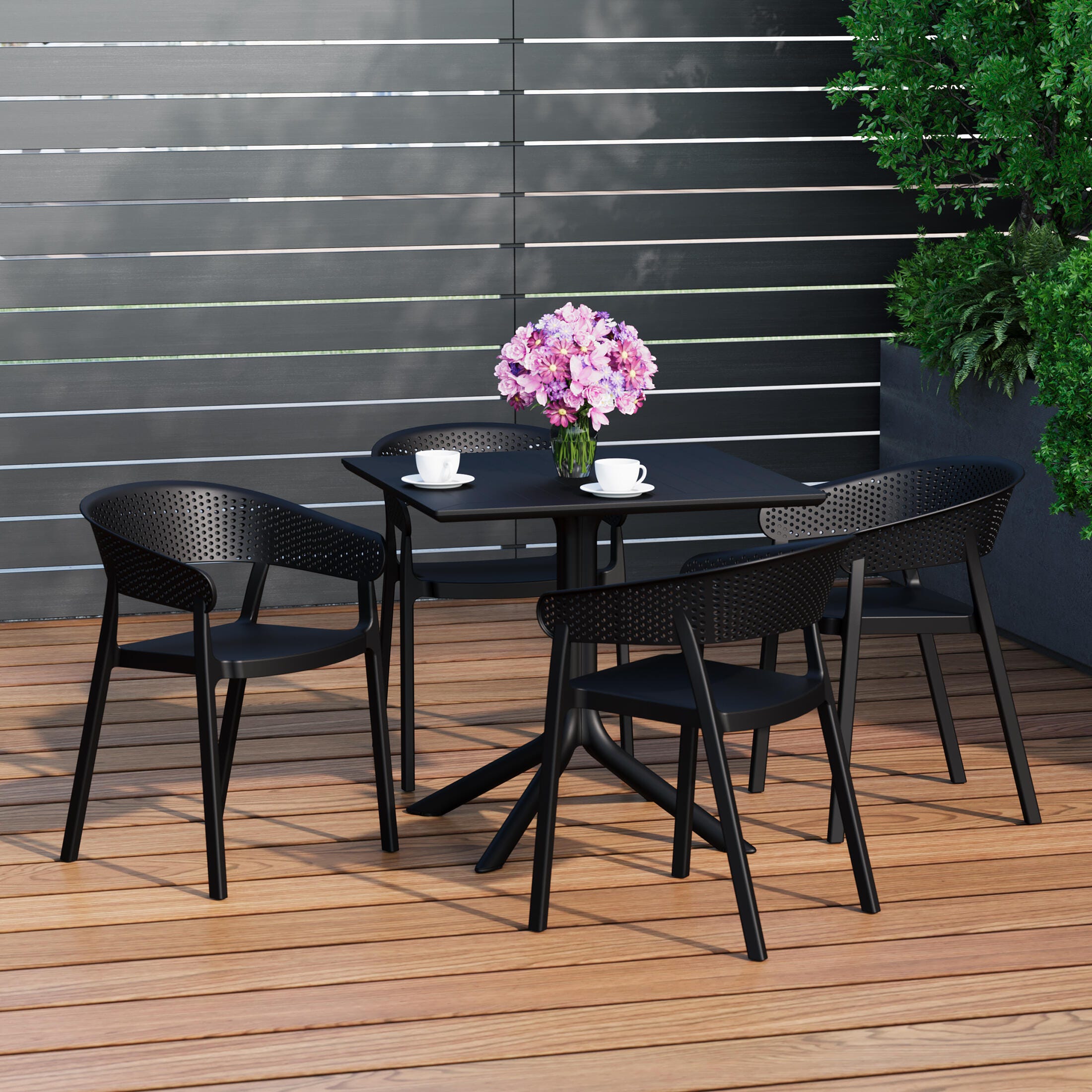 Click here for Westin Furniture Frond & Form Outdoor Square Dinin... prices