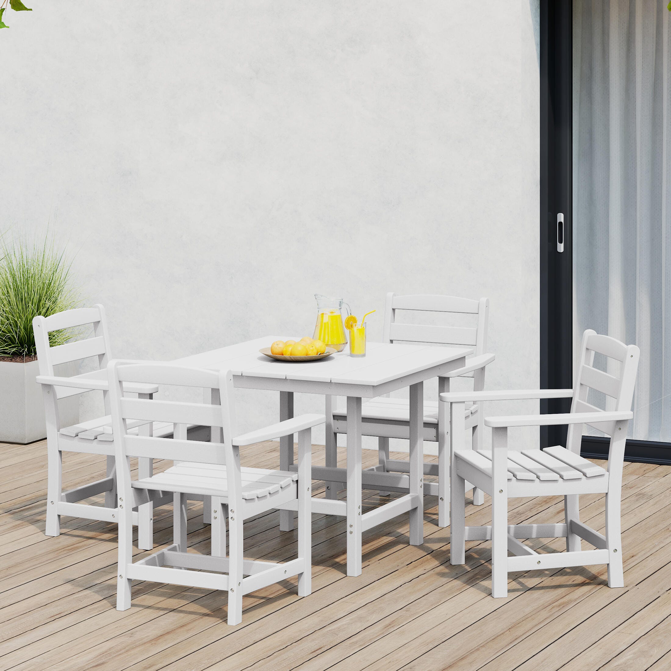 Click here for Westin Furniture Shoreside Outdoor Patio Square Ta... prices