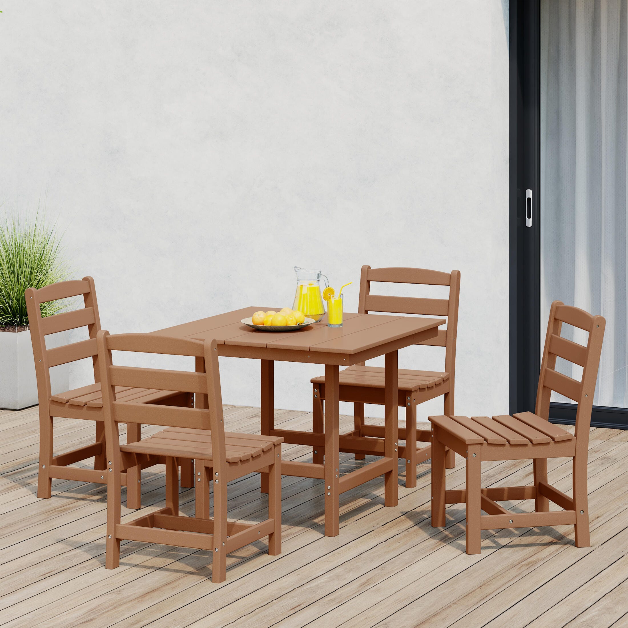 Click here for Westin Furniture Shoreside Outdoor Patio Square Ta... prices