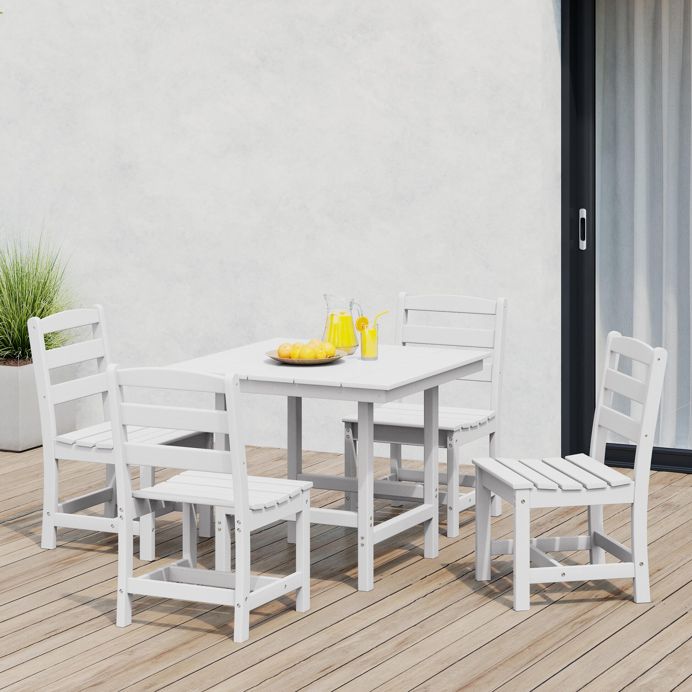 Click here for Westin Furniture Shoreside Outdoor Patio Square Ta... prices