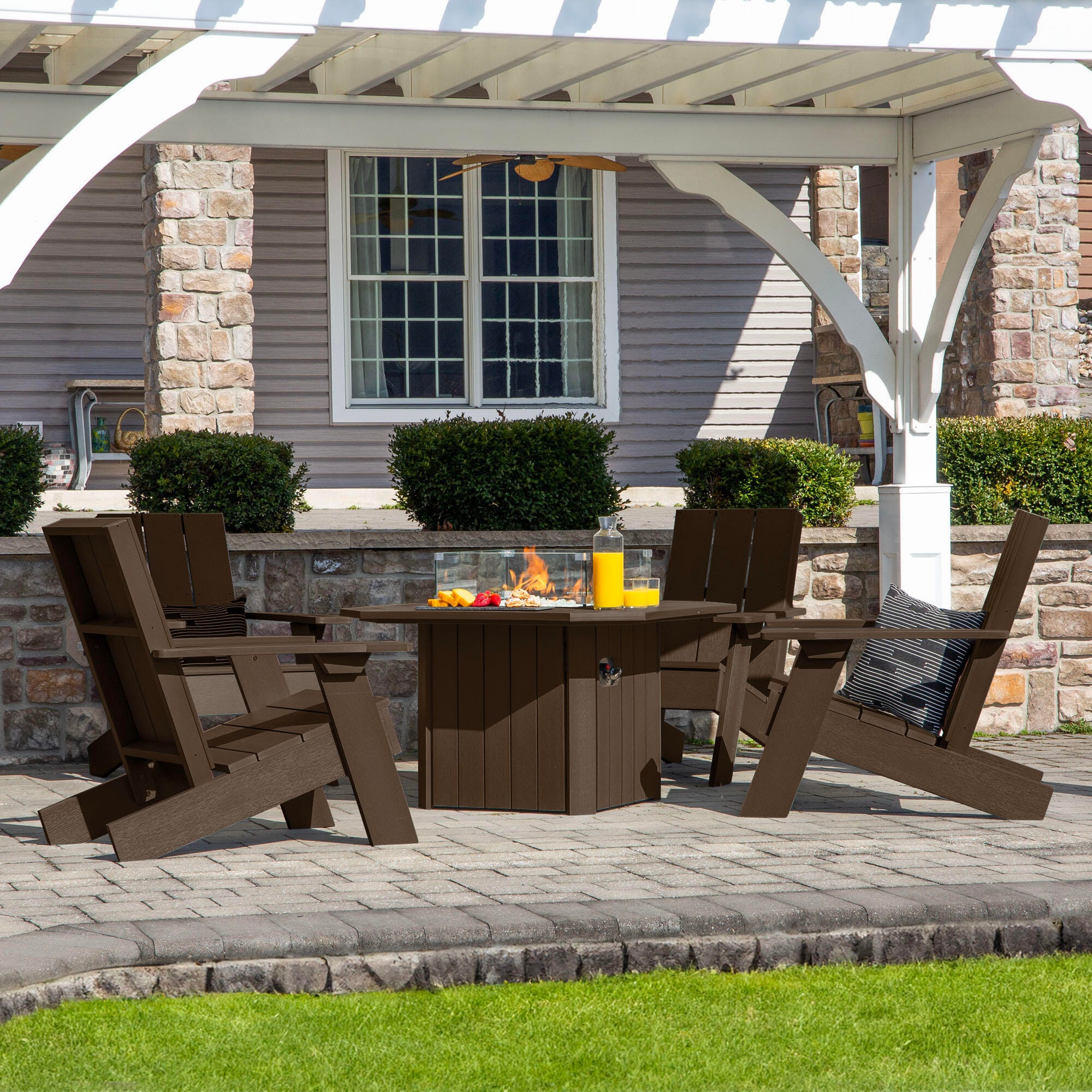 Click here for Highwood Italica Outdoor Conversation Set with Fir... prices