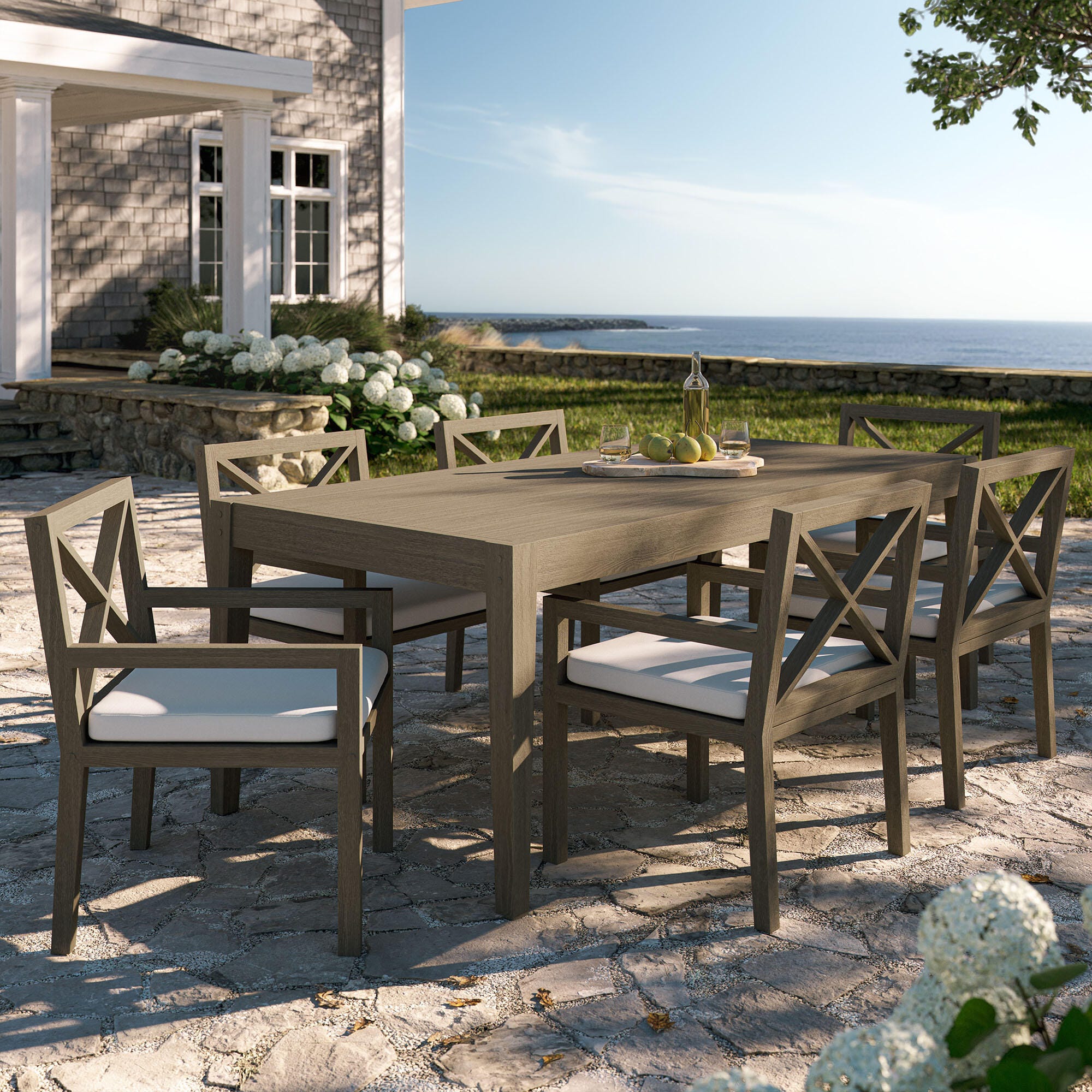 Click here for Modway Northlake Outdoor Dining Table and 6 Chairs... prices