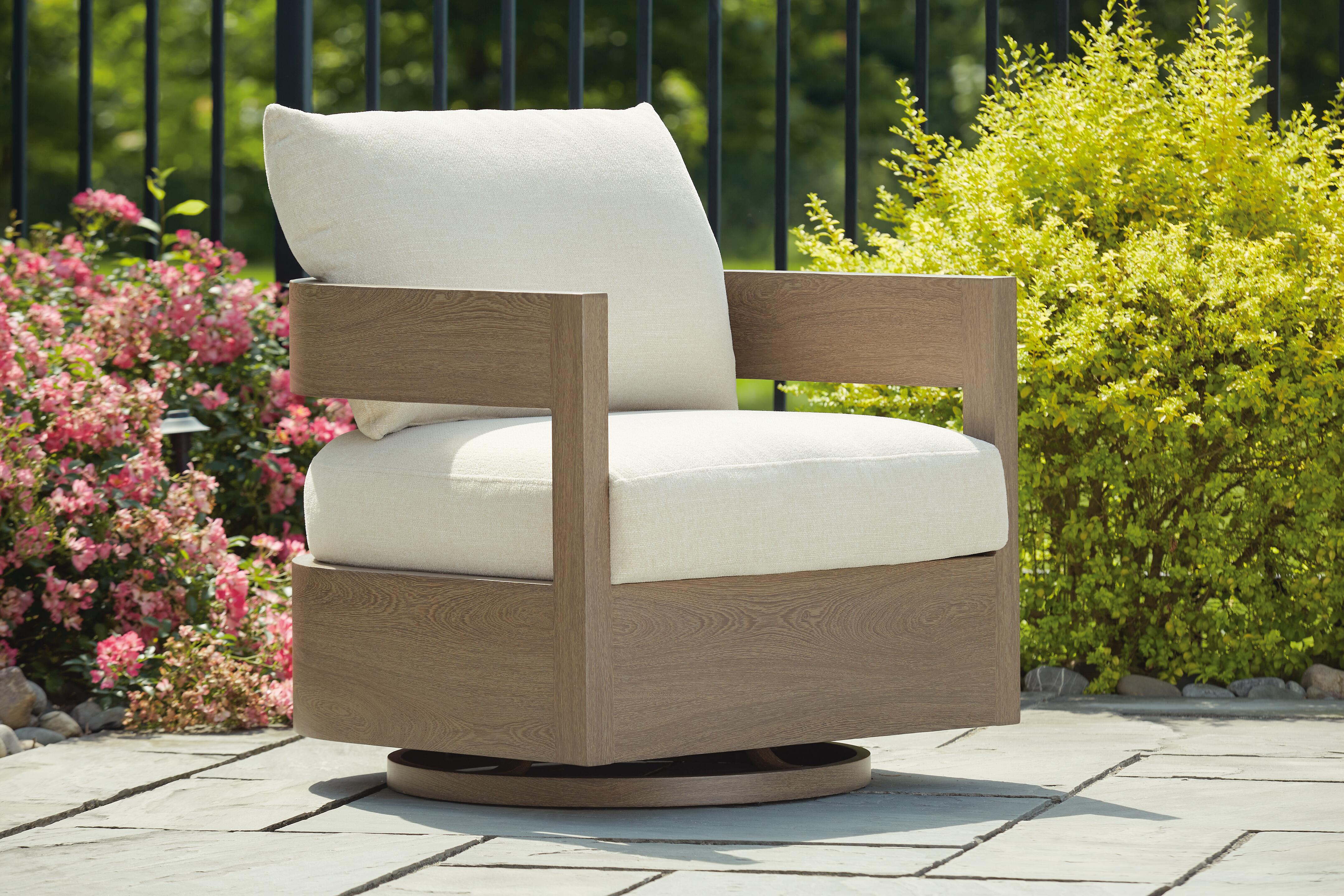 Click here for Serene Bay Outdoor Swivel Glider Chair with Cushio... prices