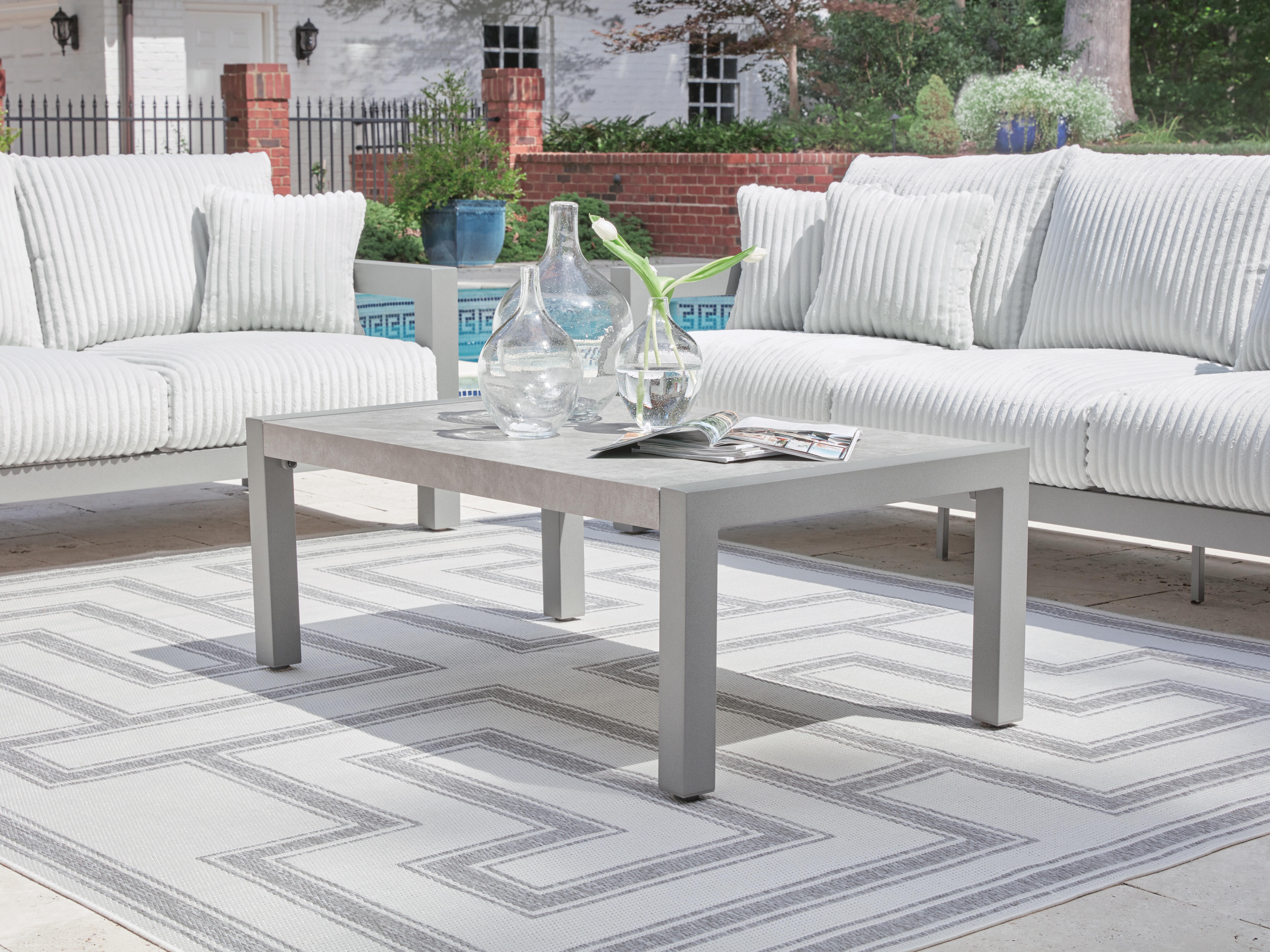 Click here for Moonlight View Outdoor Coffee Table  Gray prices