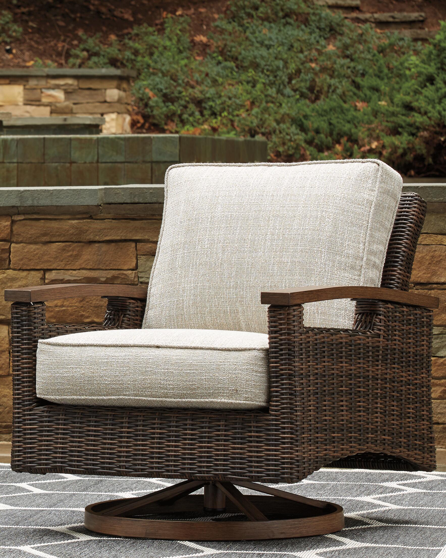 Click here for Paradise Trail Outdoor Swivel Lounge Chair (Set of... prices