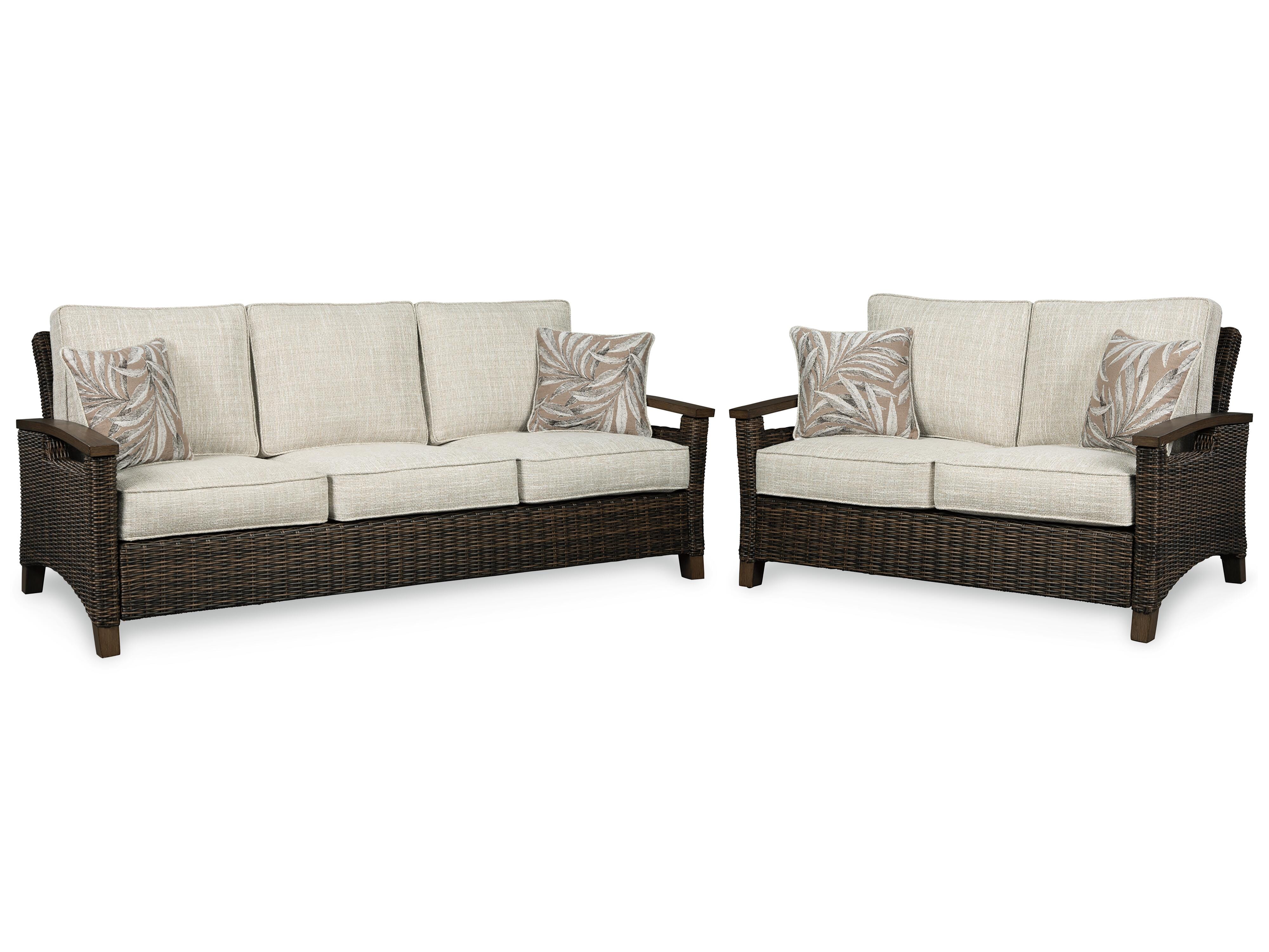 Click here for Paradise Trail Outdoor Sofa and Loveseat  Medium B... prices