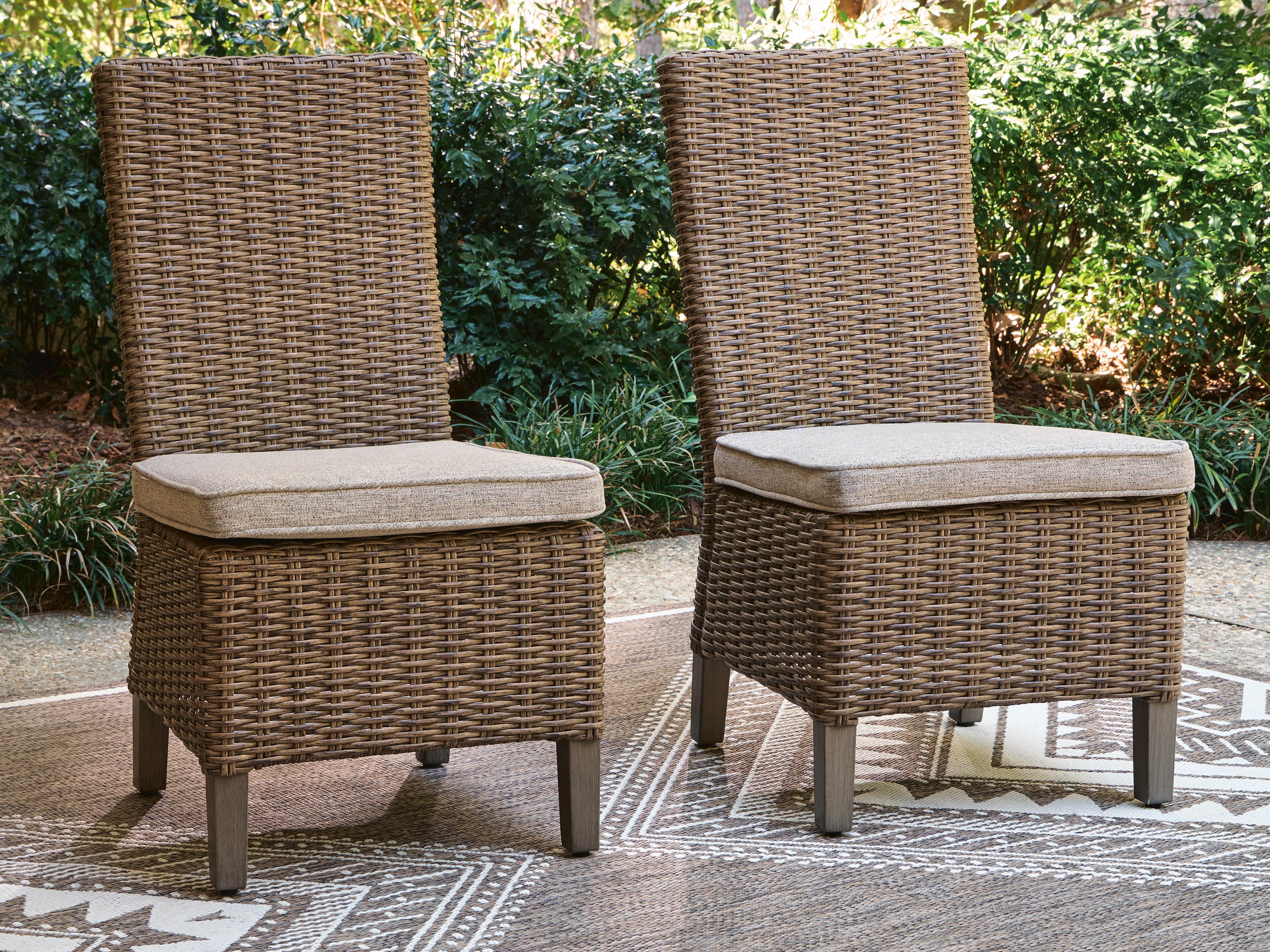 Click here for Revare Beach Side Chair with Cushion (Set of 2)  B... prices