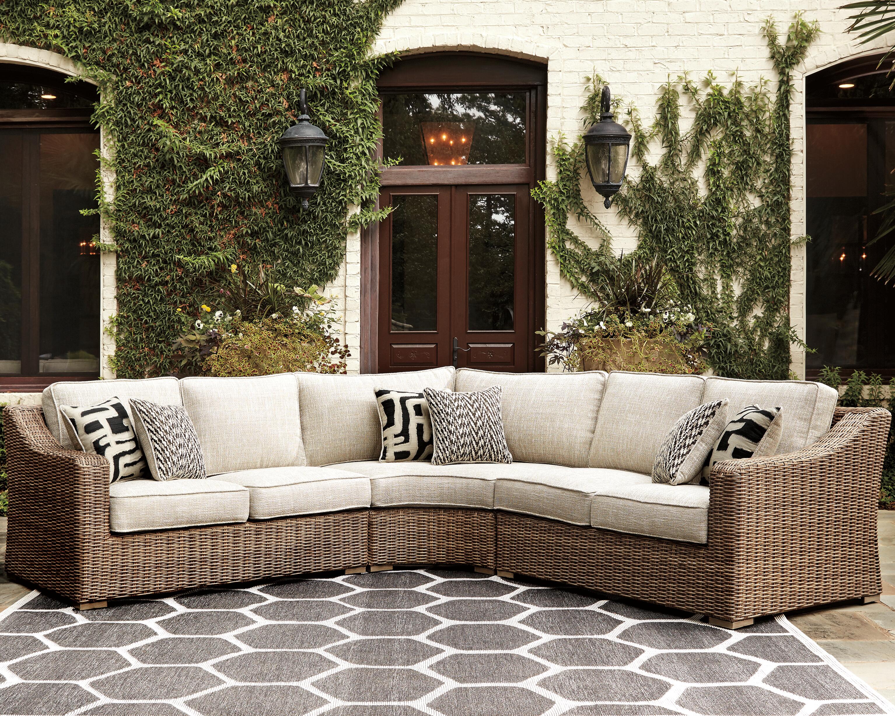 Click here for Beachcroft 3-Piece Outdoor Sectional  Beige prices