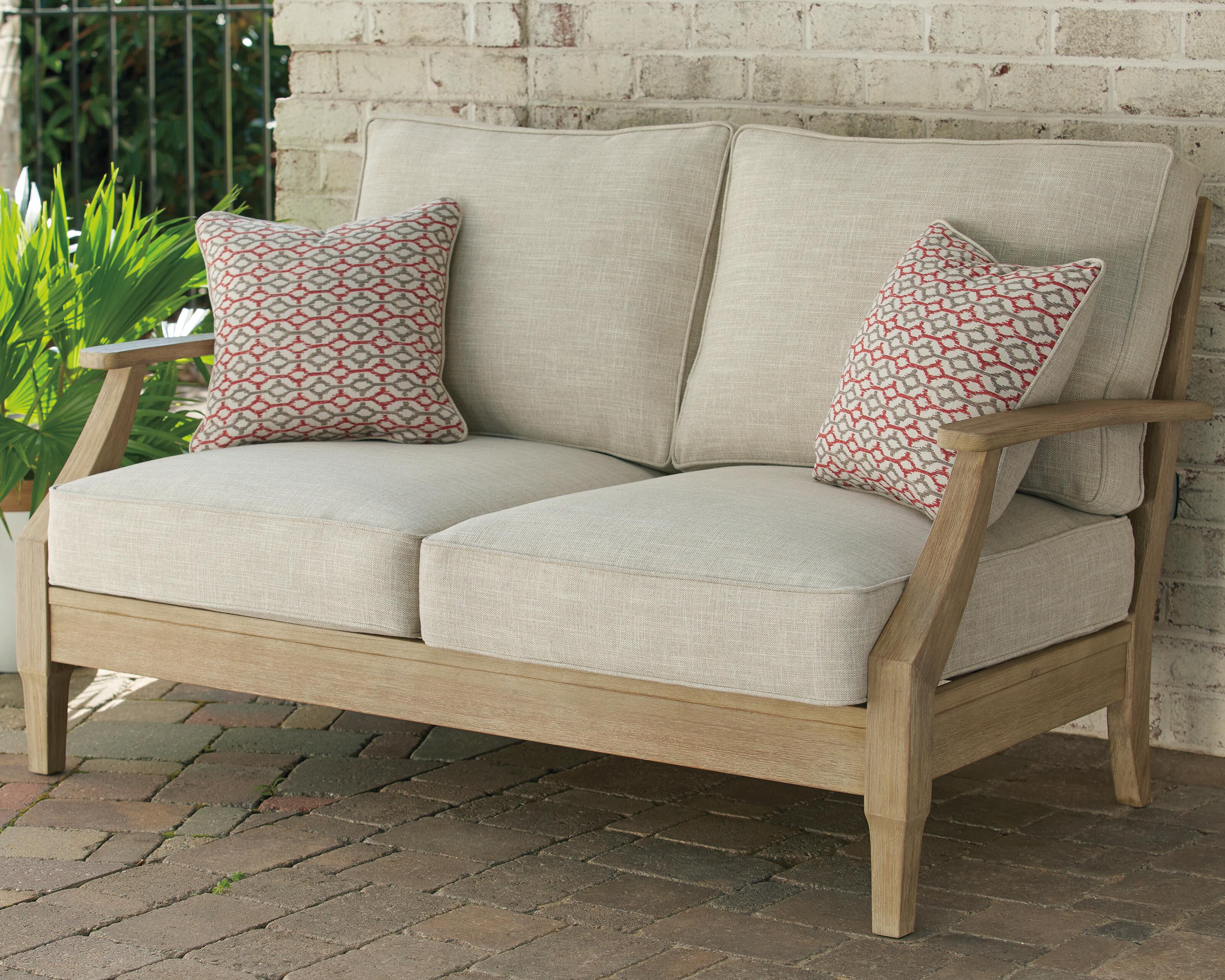 Click here for Clare View Outdoor Loveseat  Beige prices