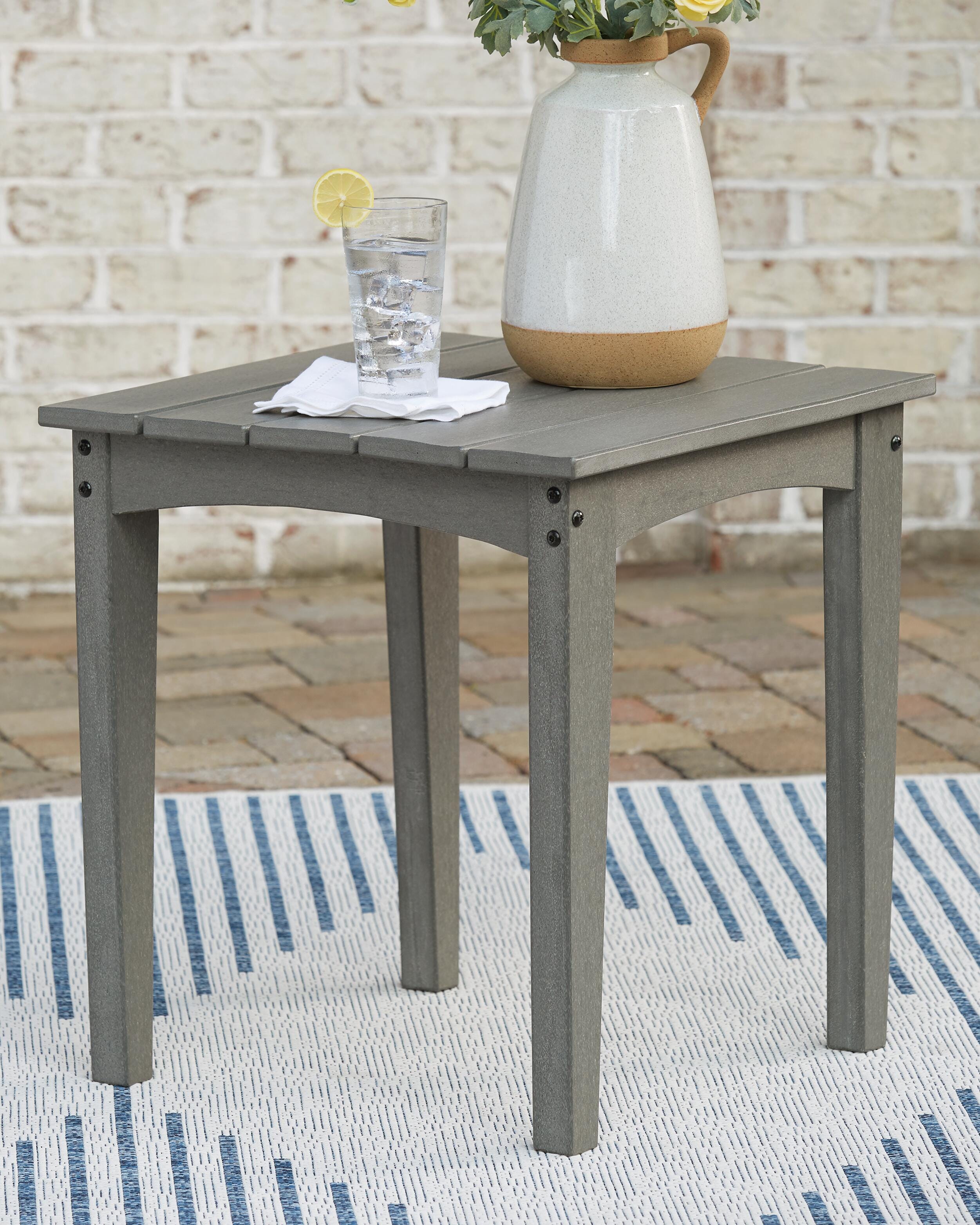 Click here for Visola Outdoor End Table  Gray prices