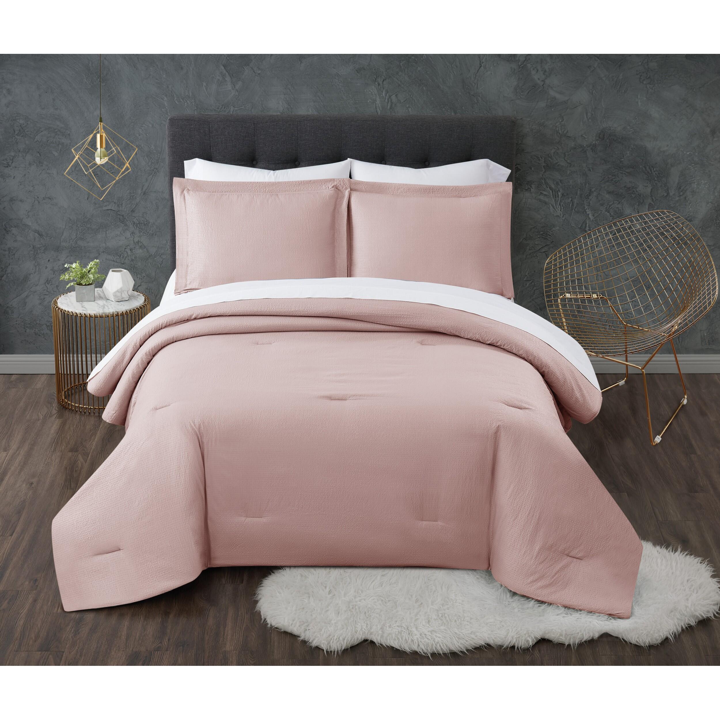 Click here for Truly Calm Antimicrobial King Bed in a Bag  Blush/... prices