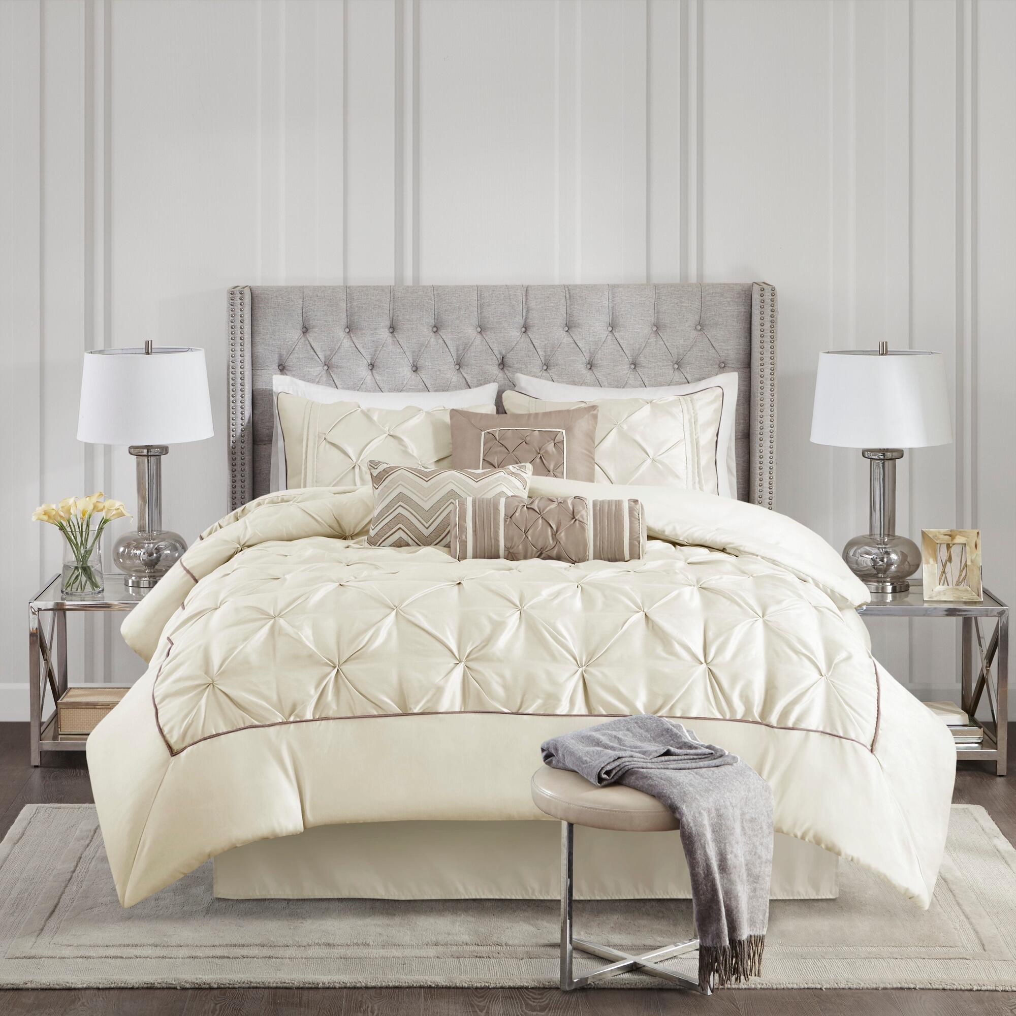 Click here for Piedmont 7 Piece Tufted King Comforter Set  Ivory prices