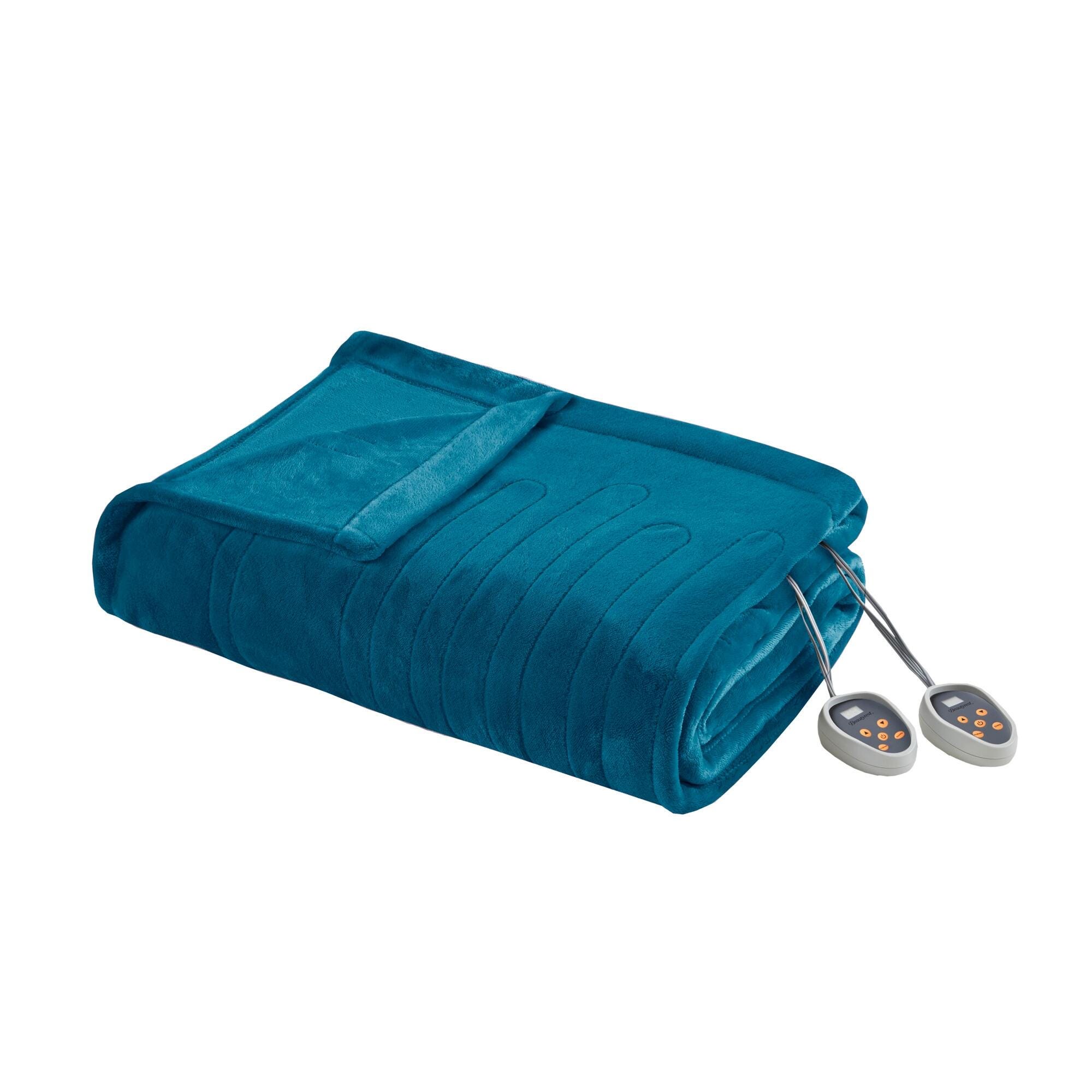 Click here for Beautyrest® Plush Heated Full Blanket  Teal prices