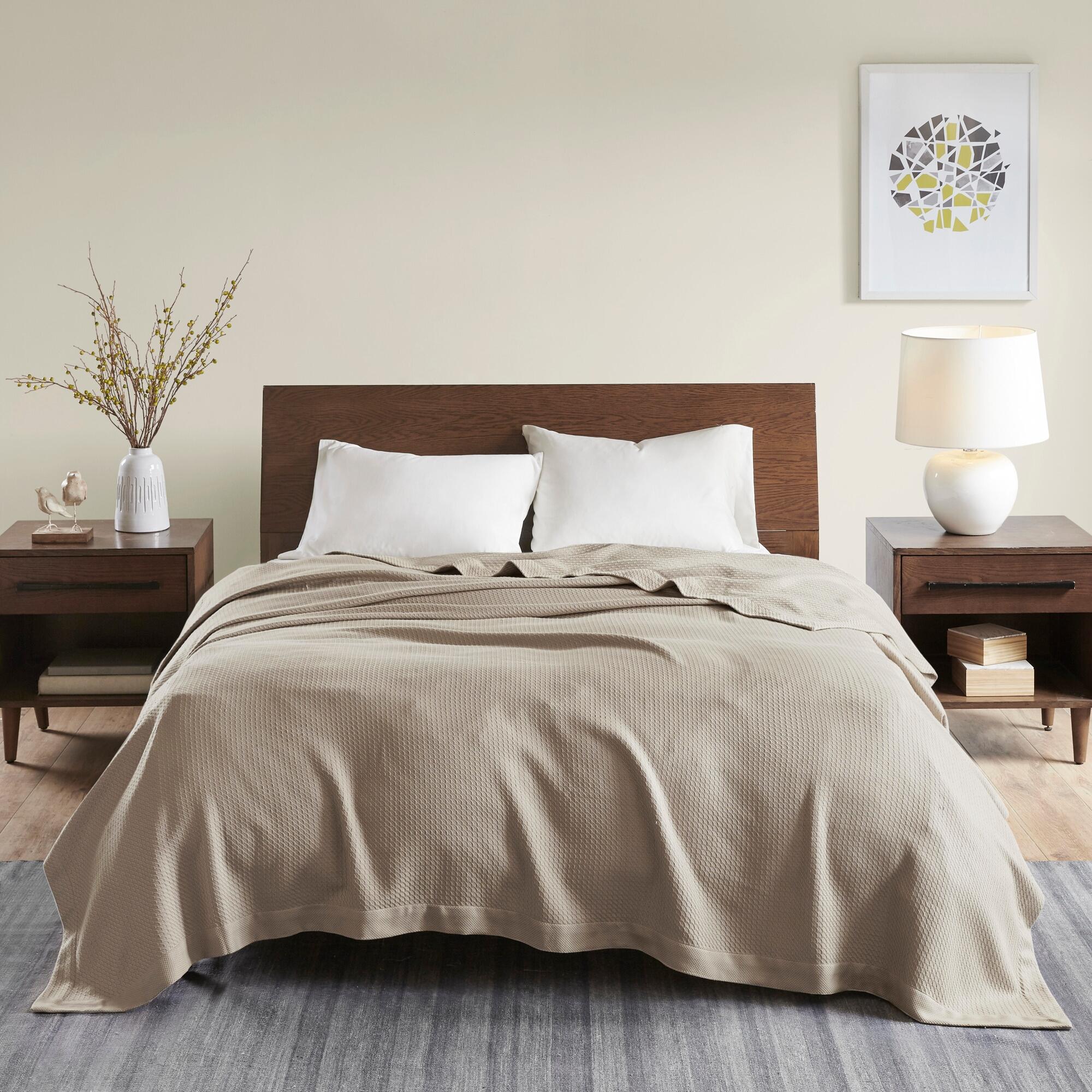 Click here for Egyptian Cotton Blanket  Khaki prices