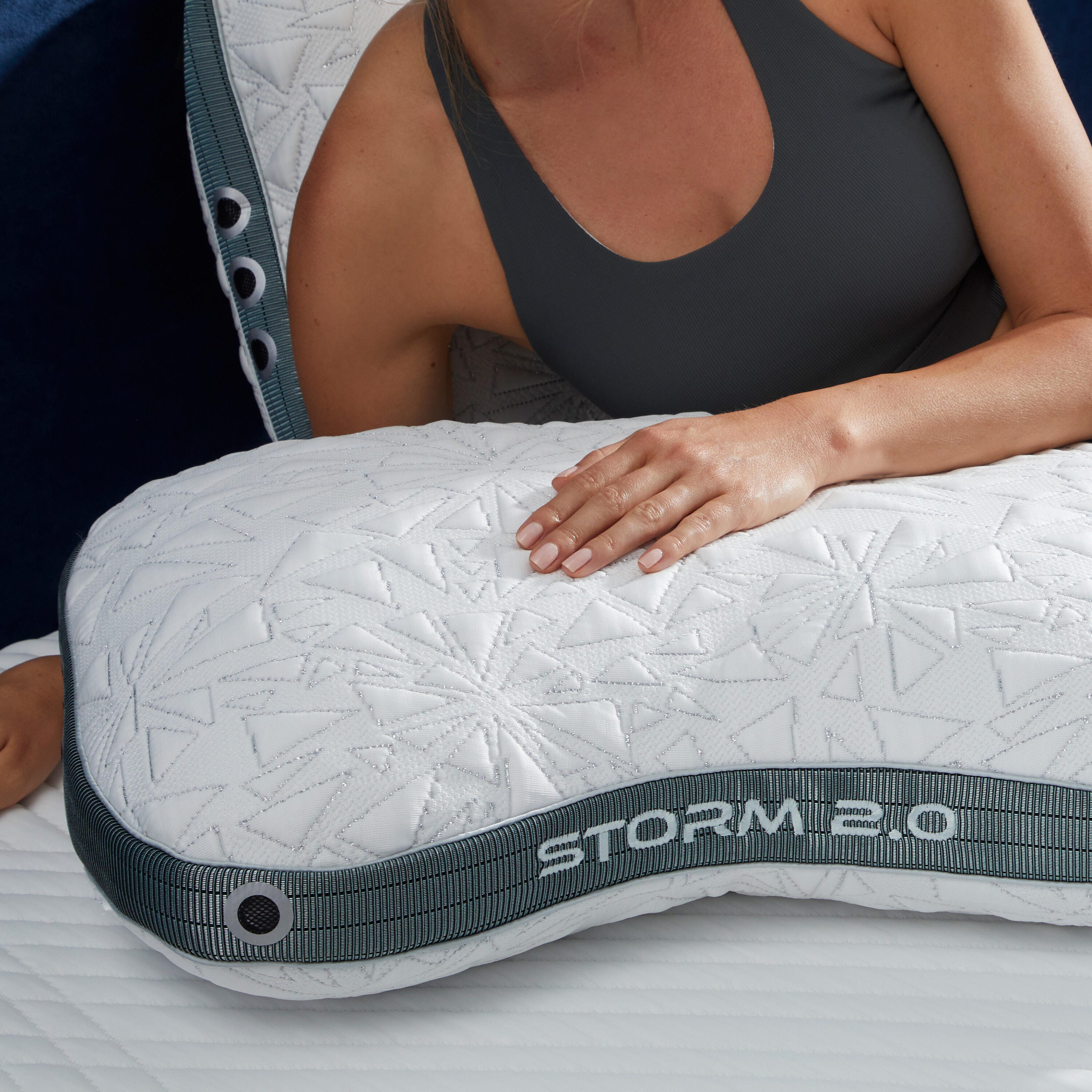 Click here for BEDGEAR Storm Cuddle 2.0 Pillow  White prices