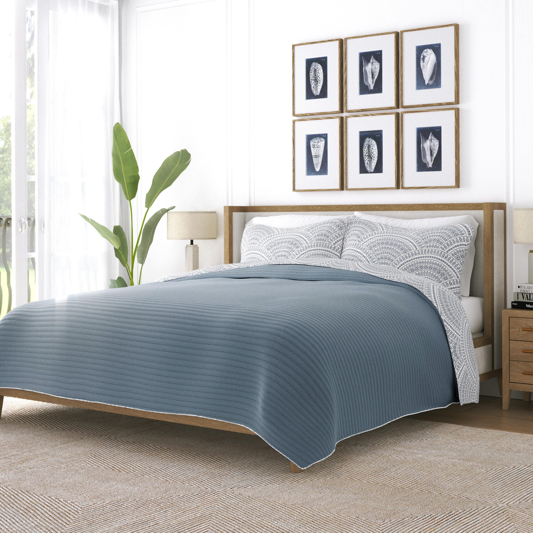 Click here for Ienjoy Home All Season 2 Piece Twin/ Twin XL Scall... prices