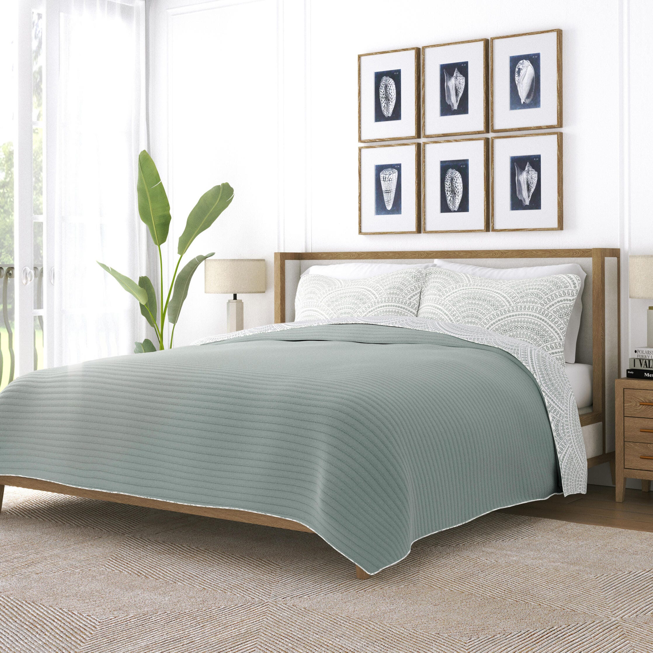 Click here for Ienjoy Home All Season 2 Piece Twin/ Twin XL Scall... prices