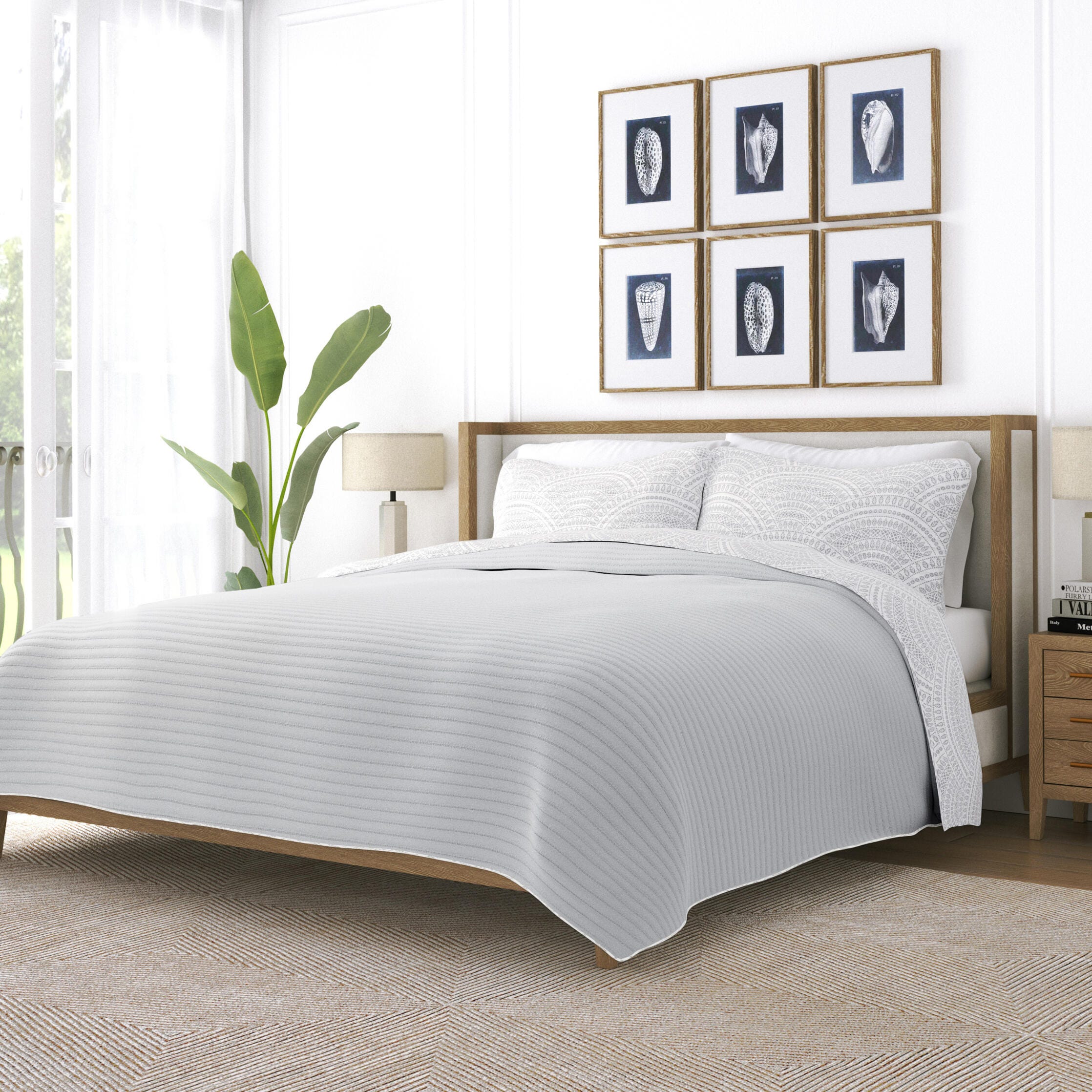 Click here for Ienjoy Home All Season 2 Piece Twin/ Twin XL Scall... prices