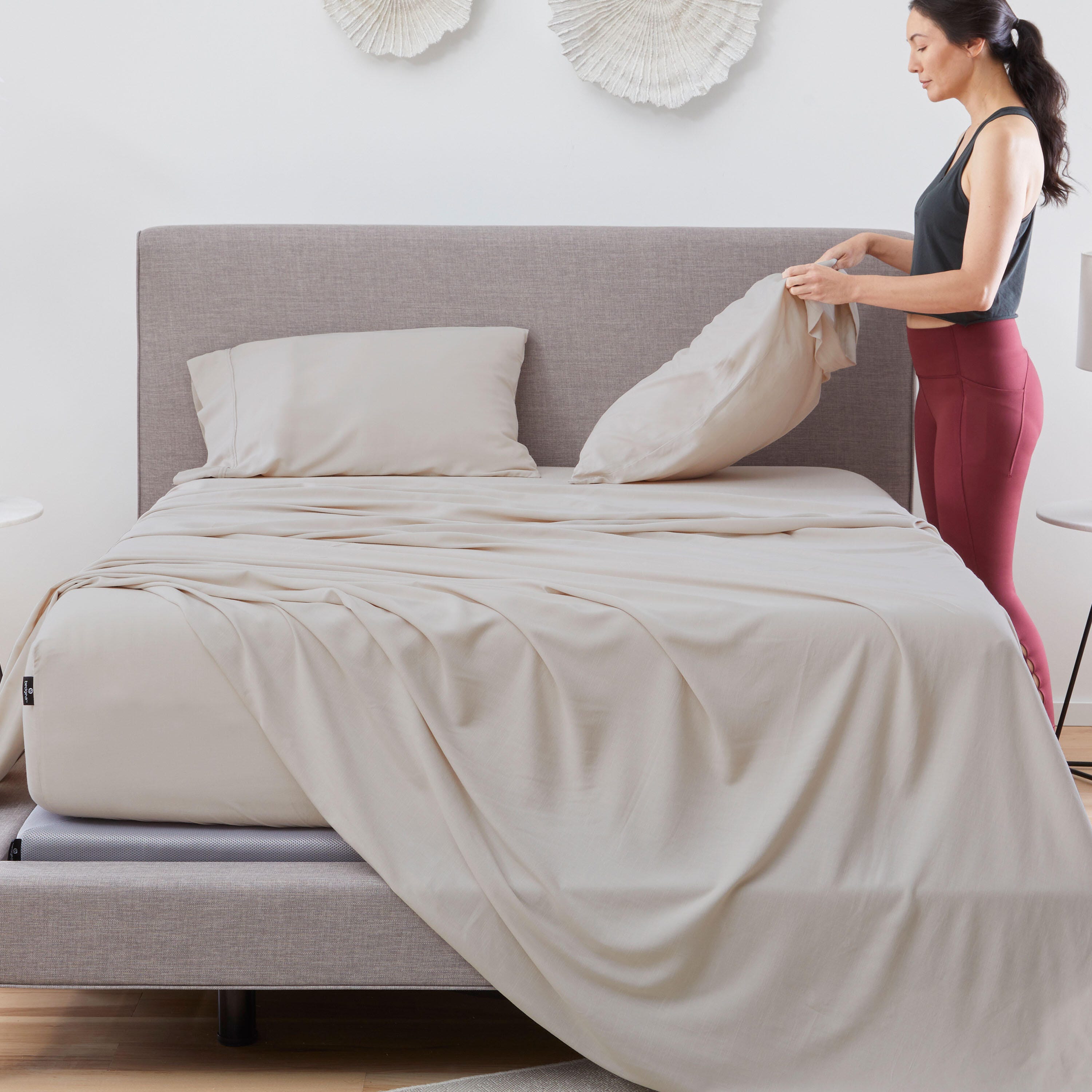 Click here for BEDGEAR Hyper-Linen Split King Sheet Set  Medium B... prices