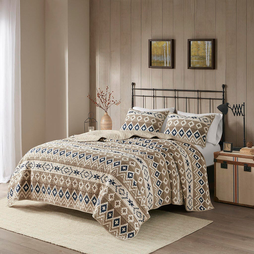 Click here for Montana Full/Queen Printed Oversized Quilt Mini Se... prices