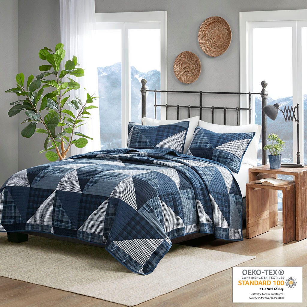 Click here for Olsen Full/Queen Olsen 3 Piece Oversized Quilt Set... prices