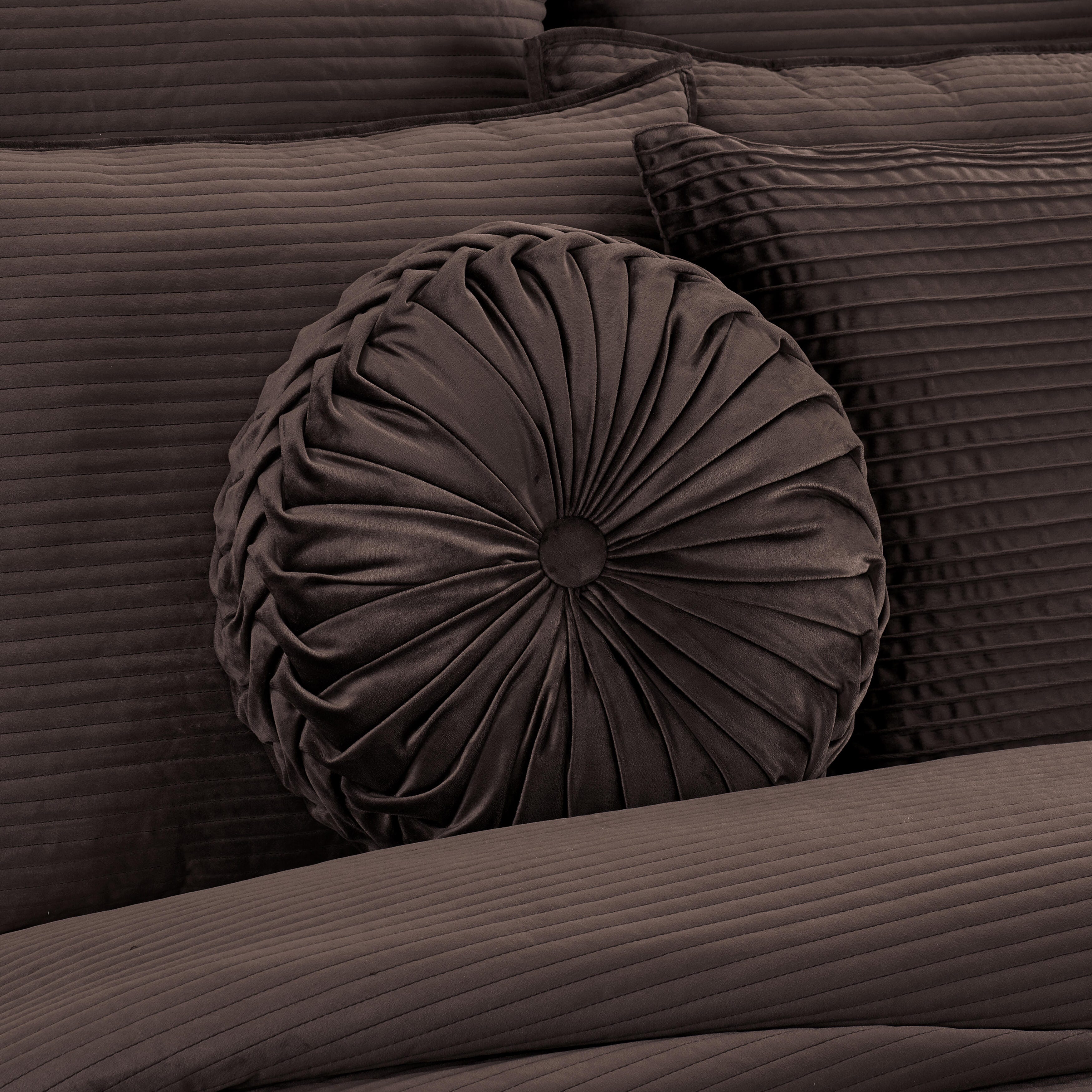 Click here for J. Queen New York Townsend Tufted Round Decorative... prices