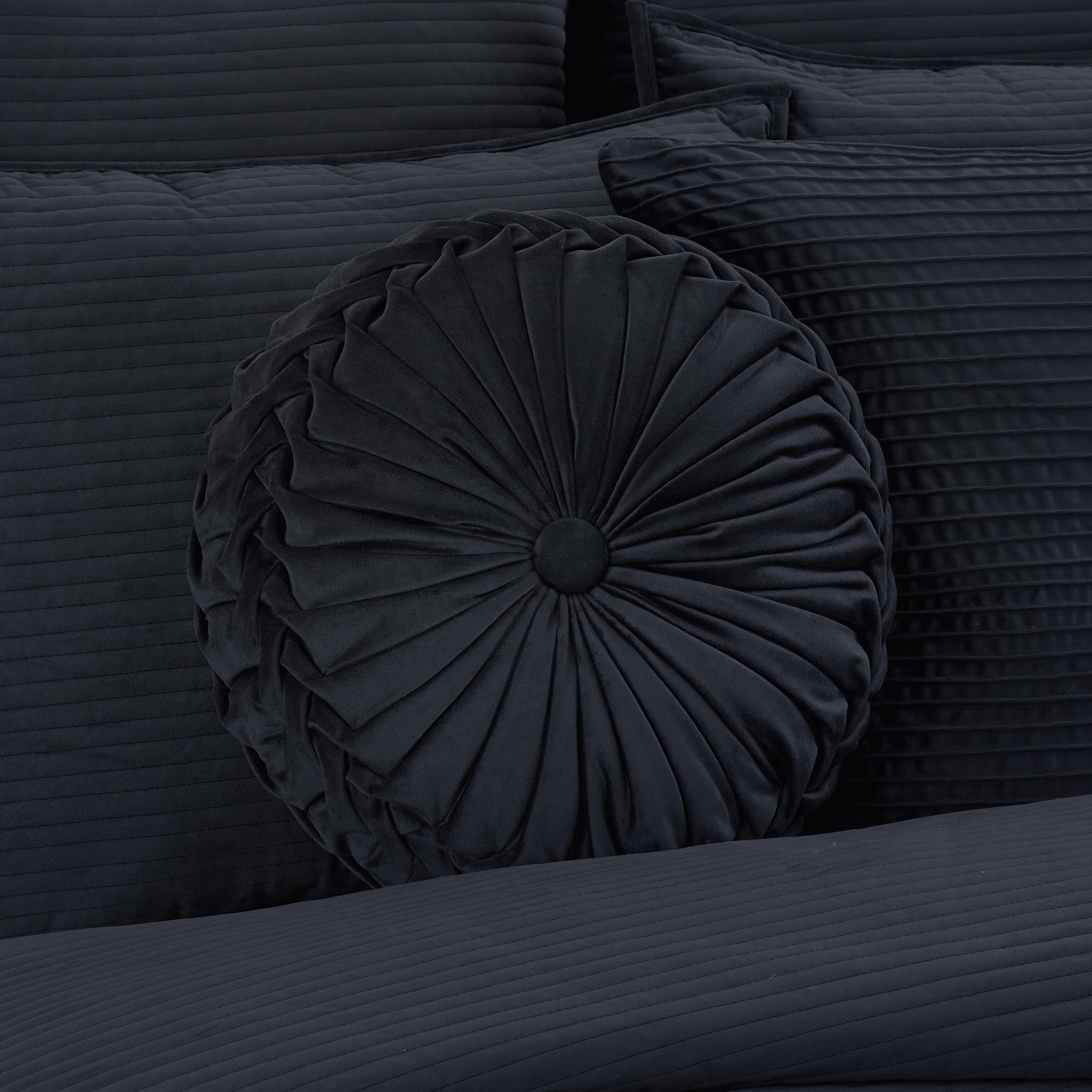 Click here for J. Queen New York Townsend Tufted Round Decorative... prices