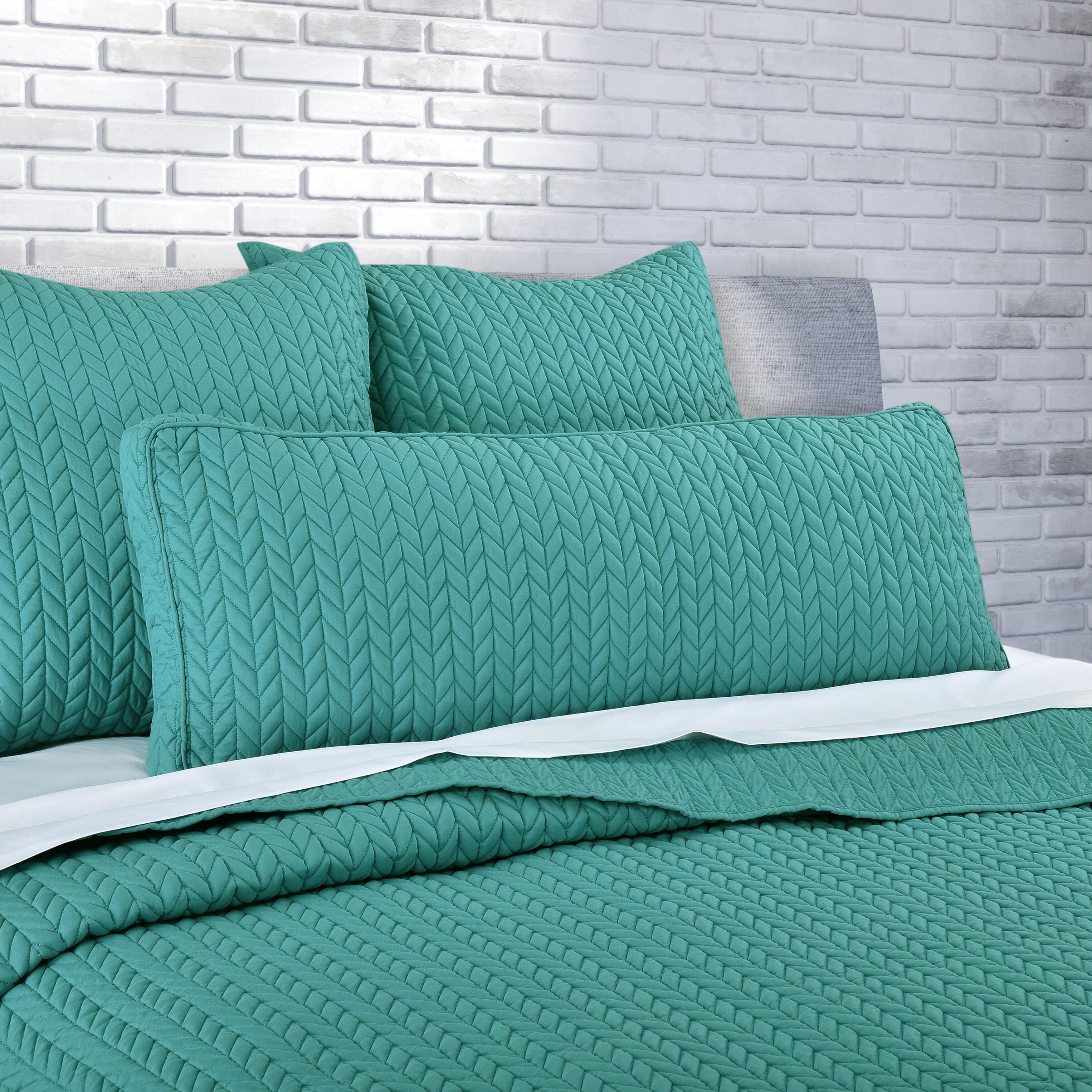 Click here for J. Queen Bold Cayman Quilted Bolster Decorative Th... prices