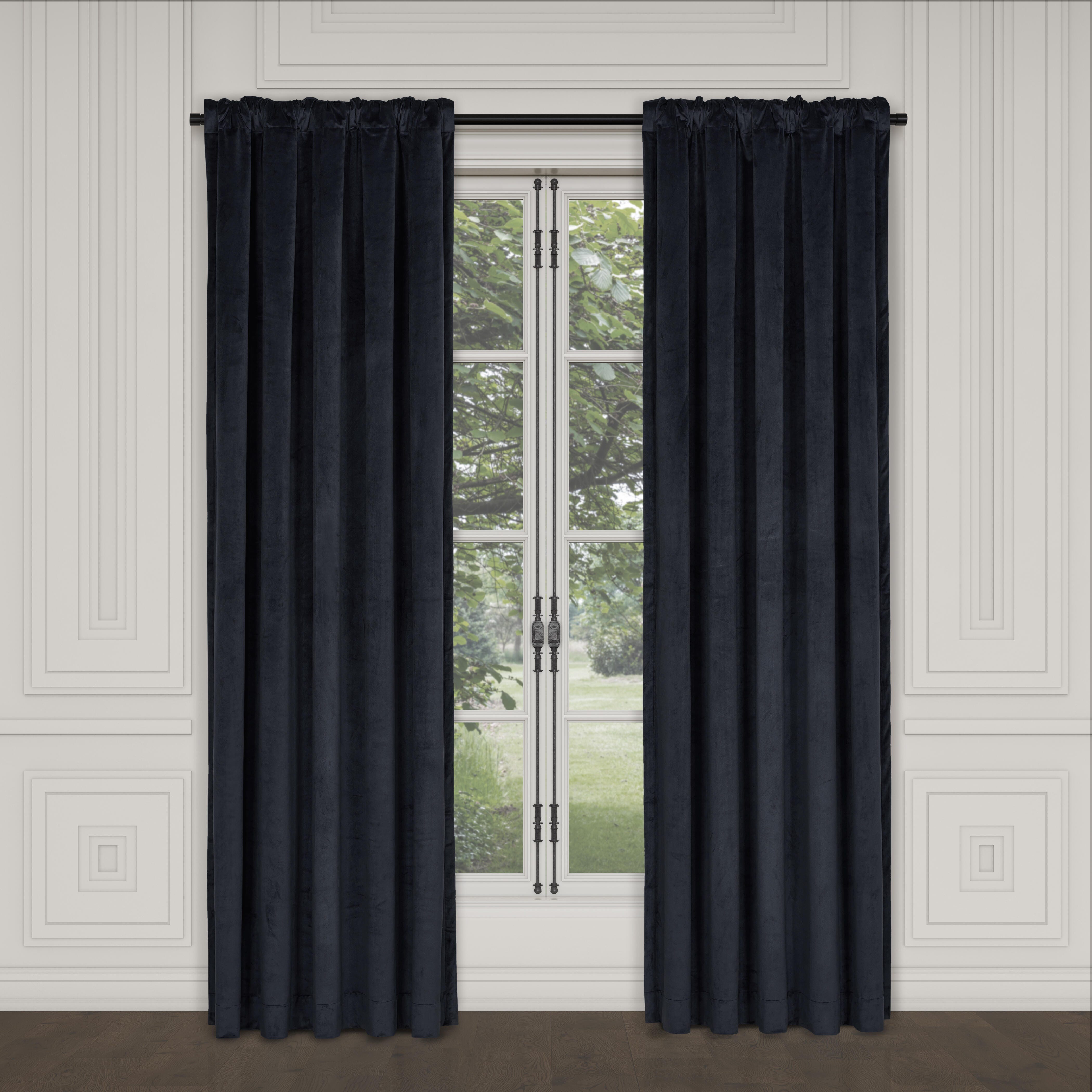Click here for J. Queen New York Townsend 84 Window Panel  Indigo prices