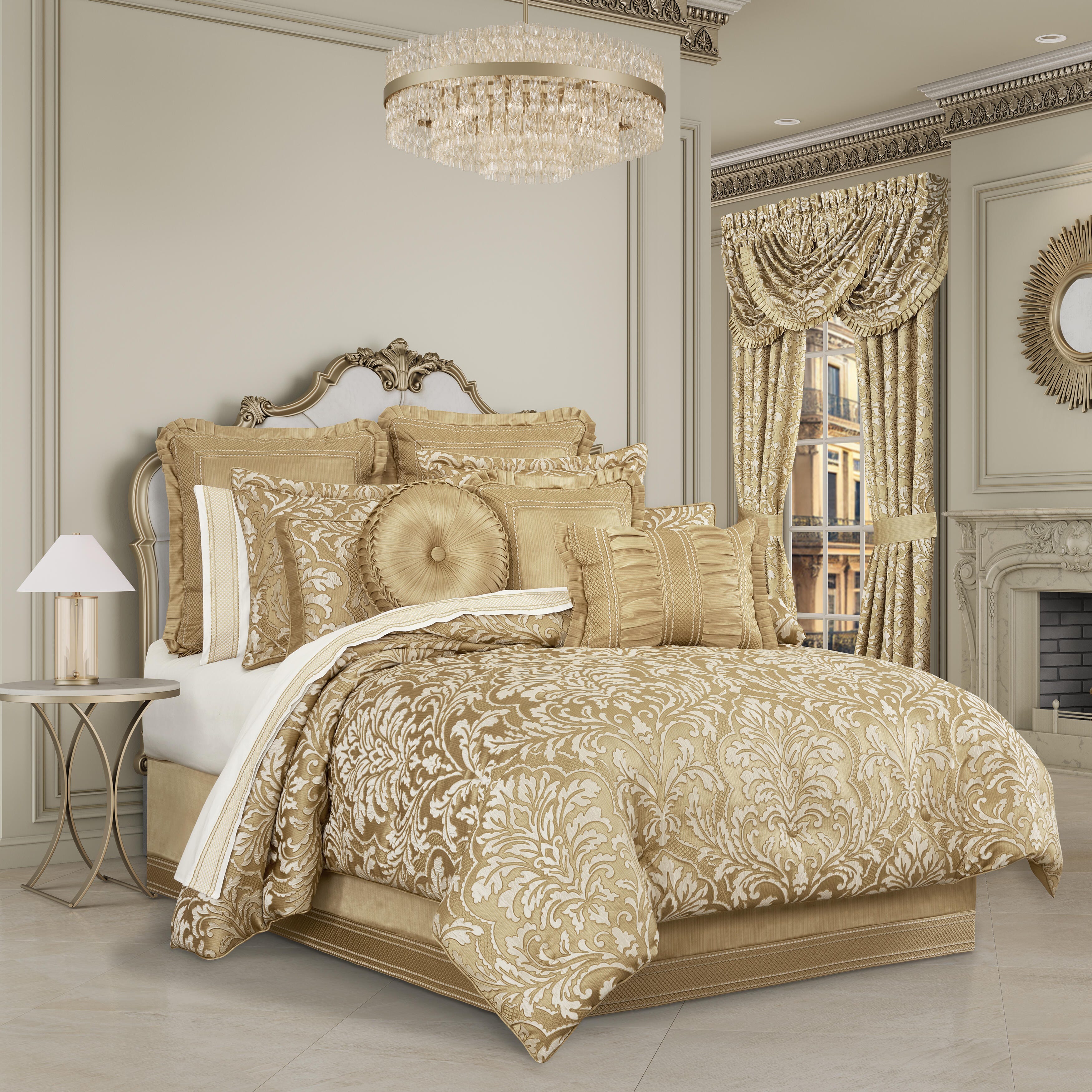 Click here for J. Queen New York Aurelia King 4 Piece Comforter S... prices